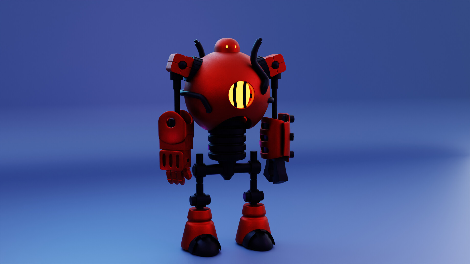ArtStation - robot red