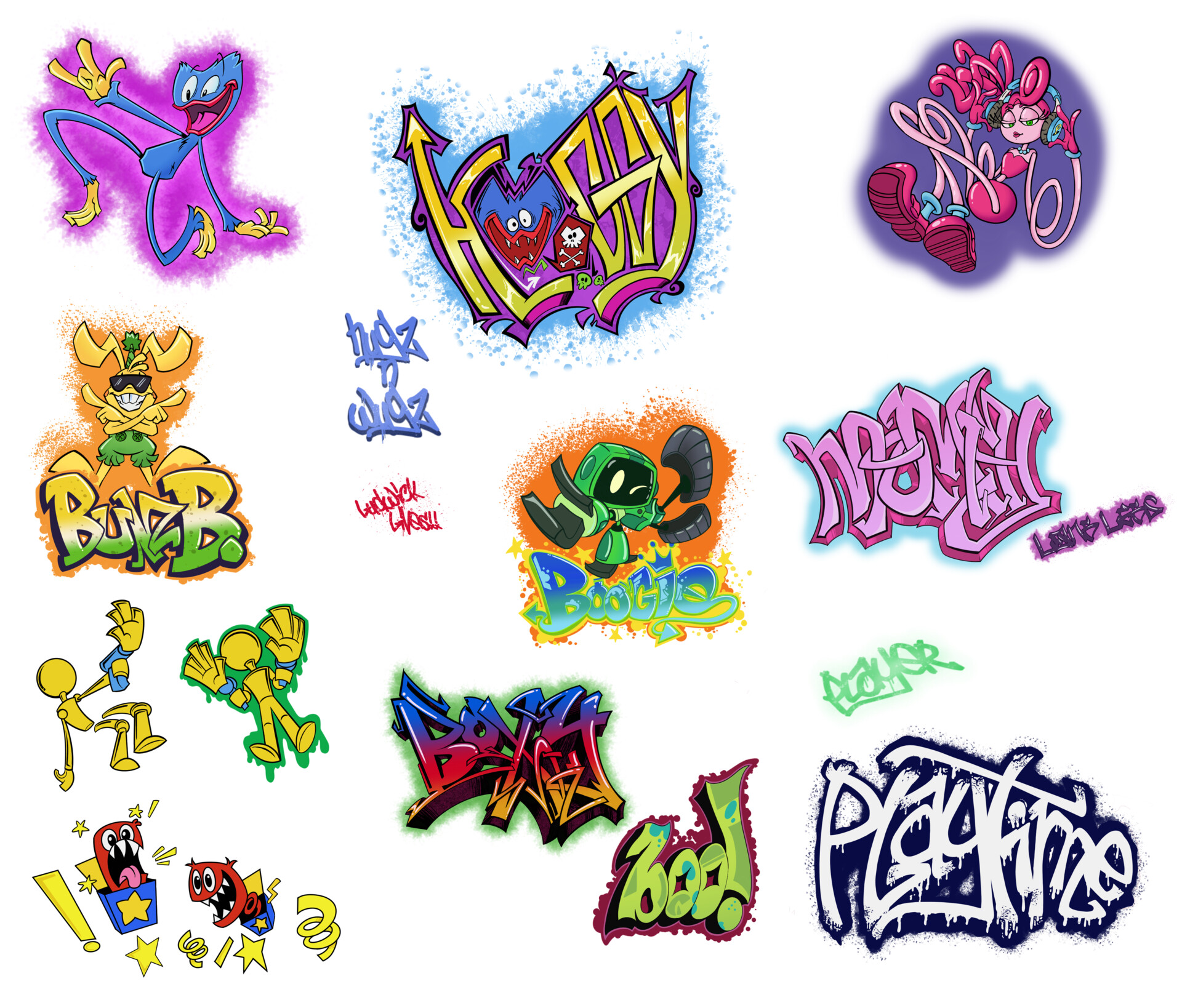 ArtStation - Concept Art Graffiti Hands