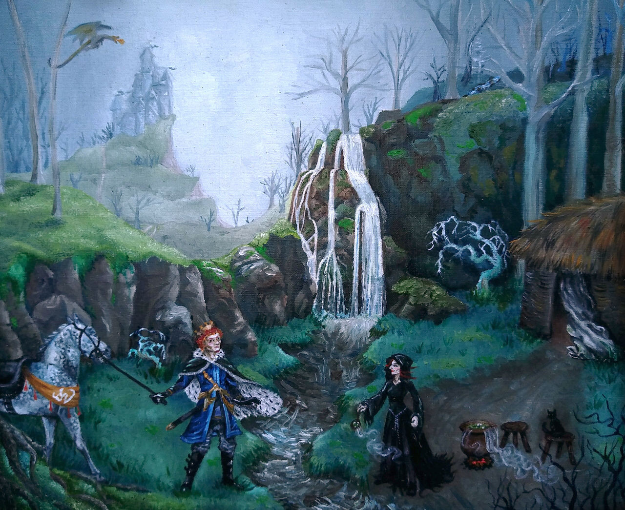 ArtStation - The Prince and the Witch