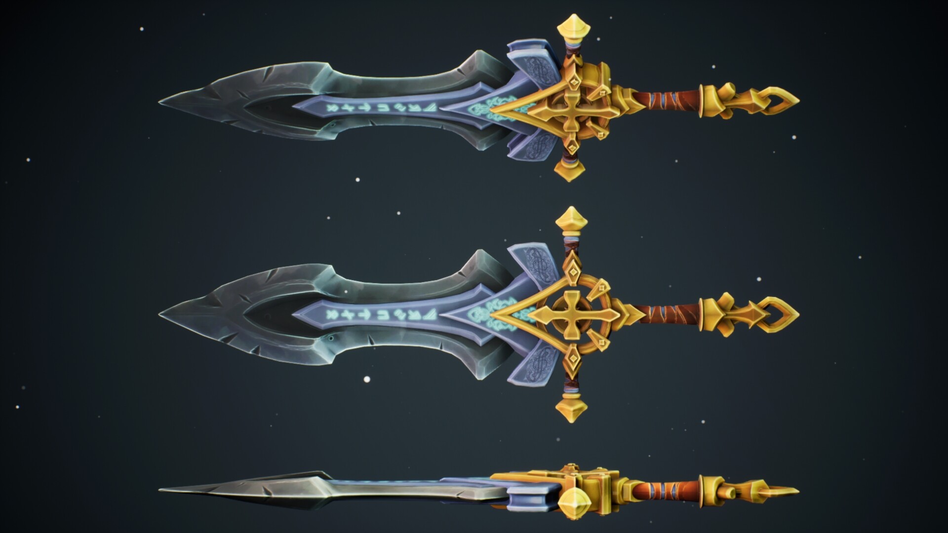 Giovani de Souza - Stylized Fantasy Sword