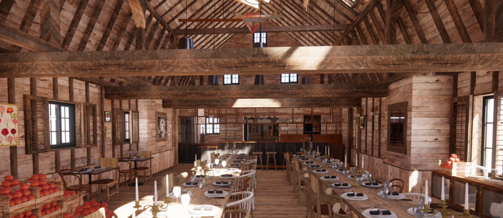 ArtStation - Old Barn Conversion