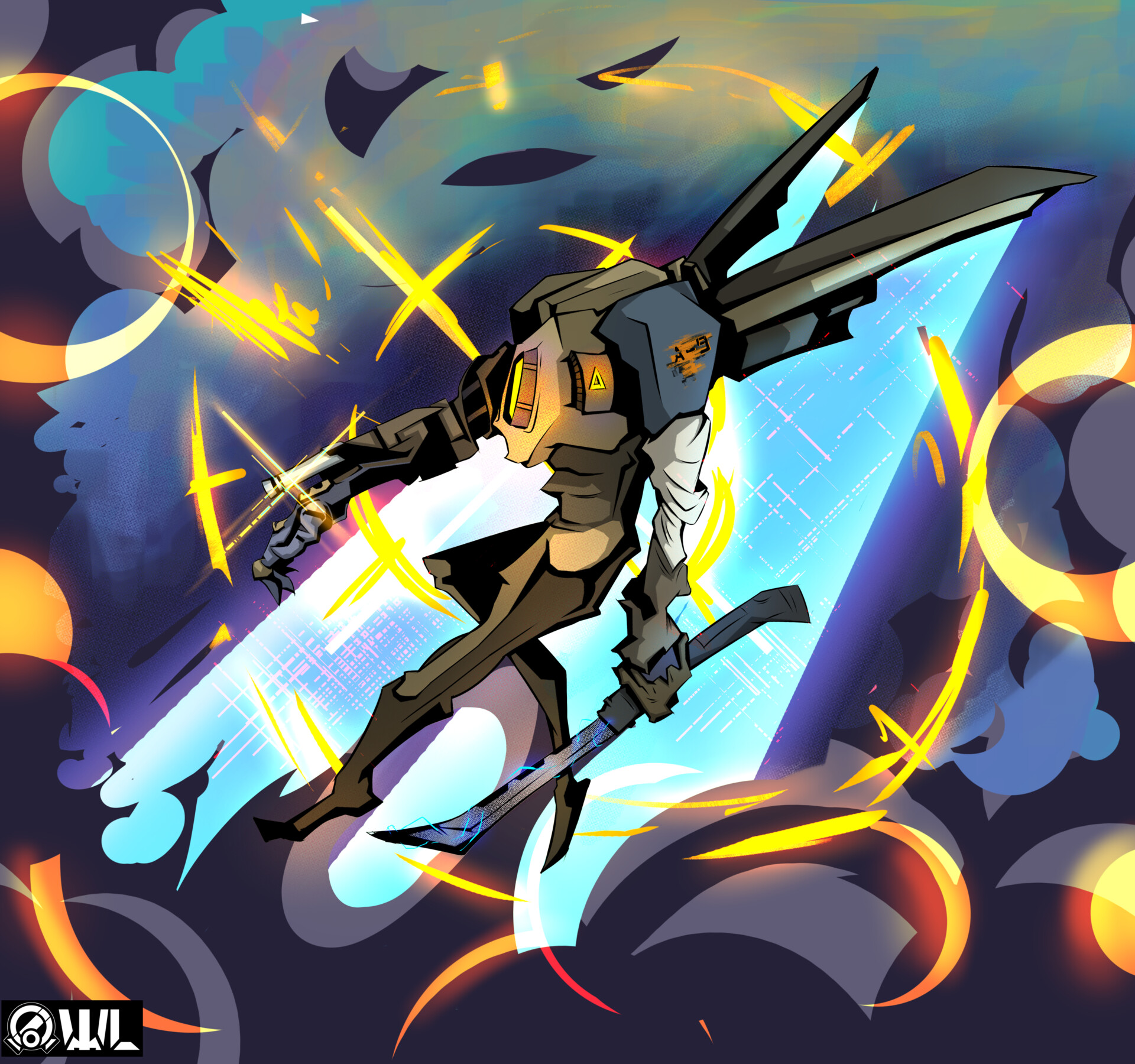 ArtStation - Mecha Series: Mecha A-9