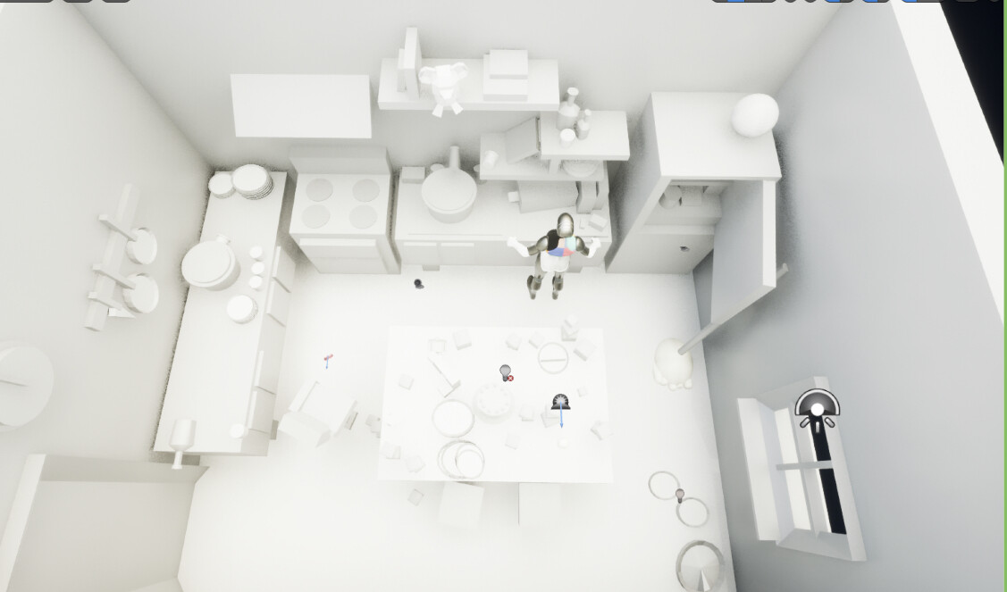 ArtStation - Kitchen level design