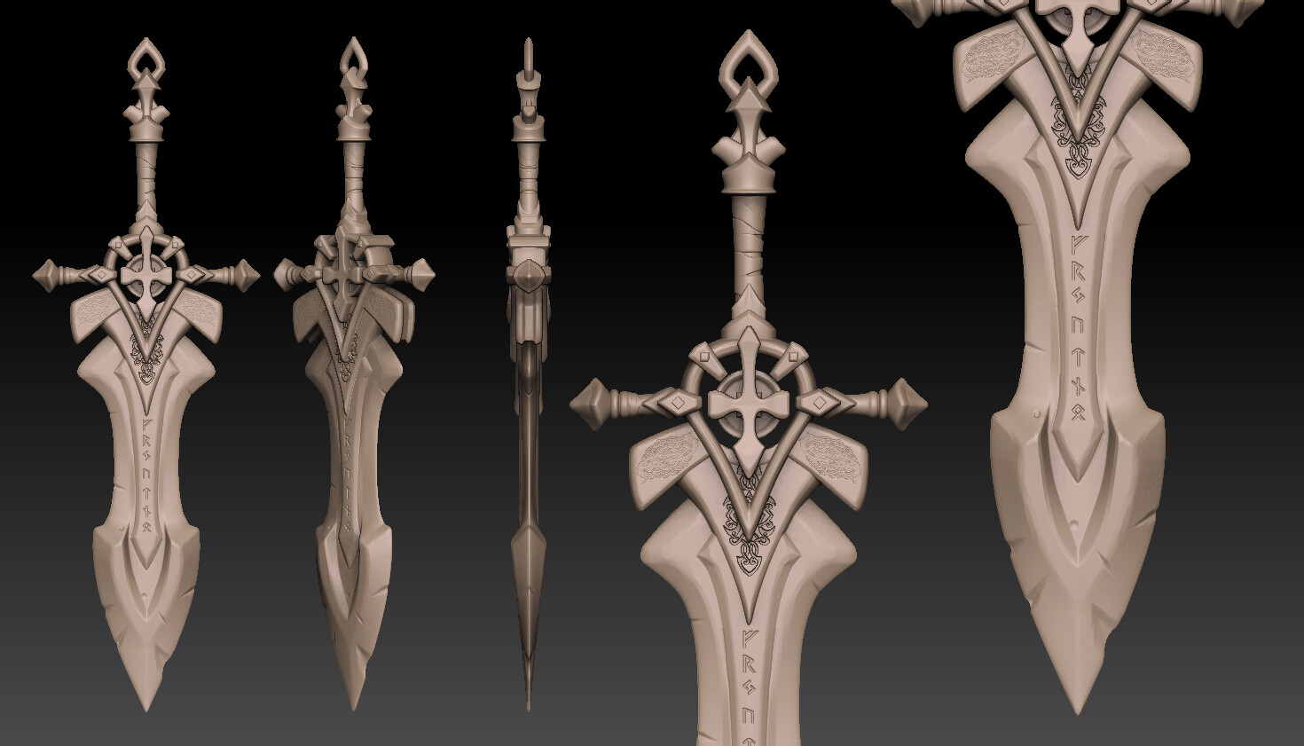 Giovani de Souza - Stylized Fantasy Sword