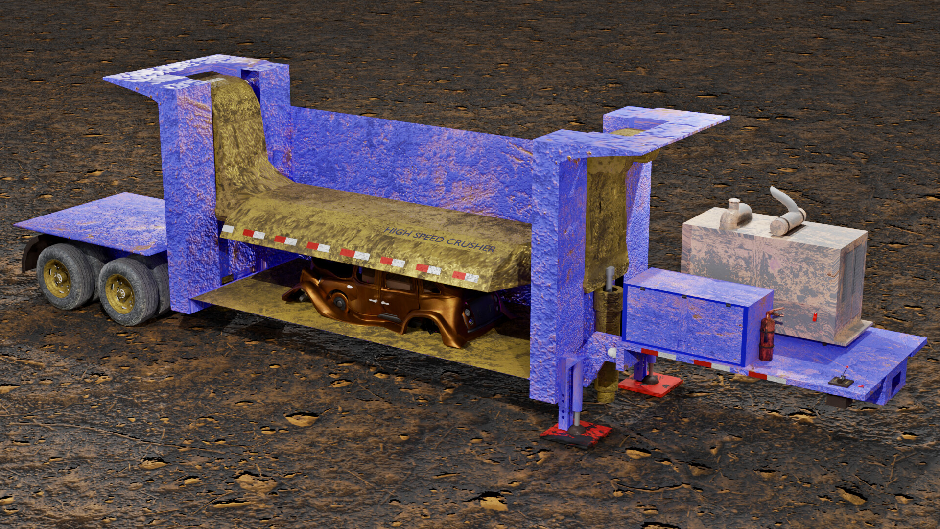 ArtStation - Car Crusher