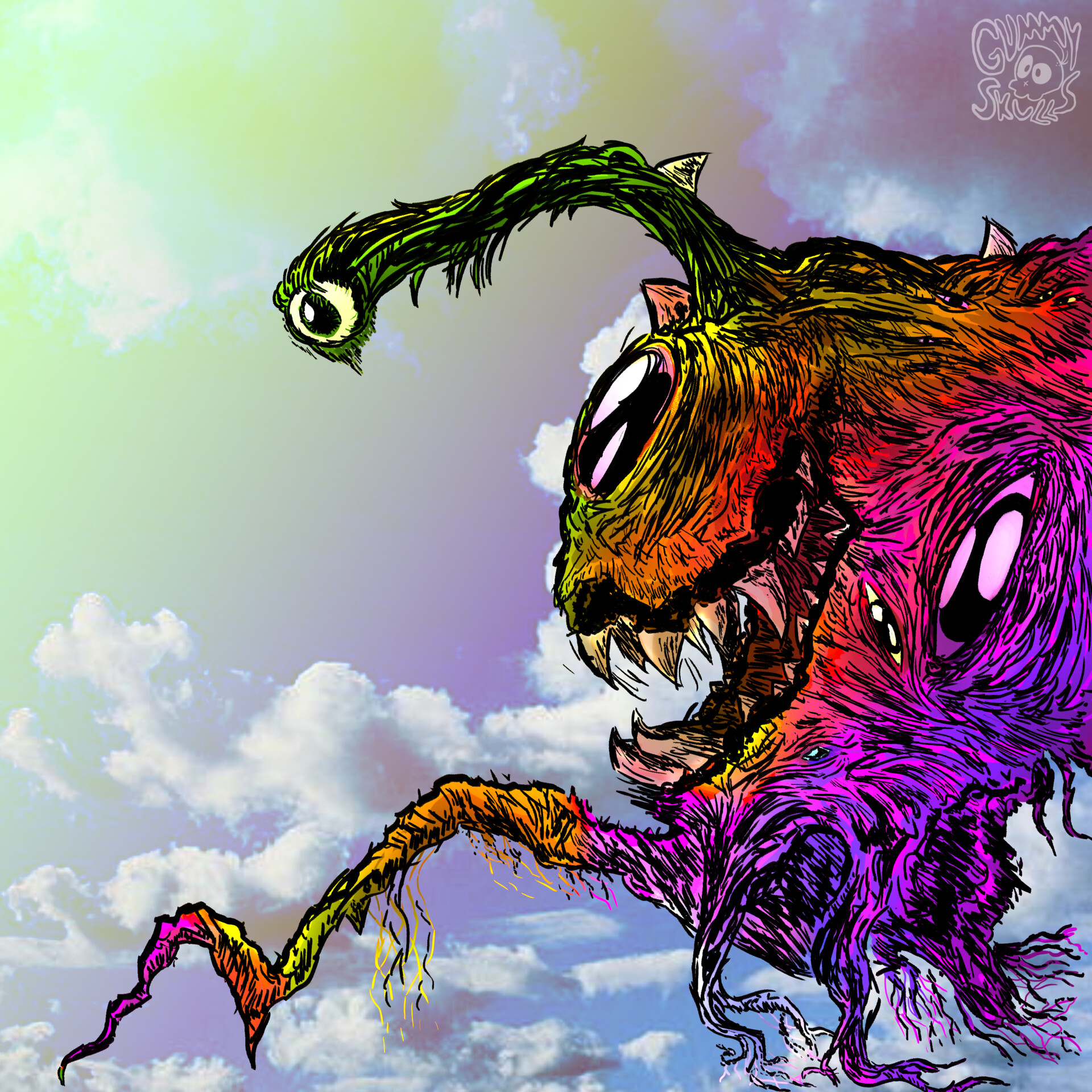 ArtStation - Devine creature