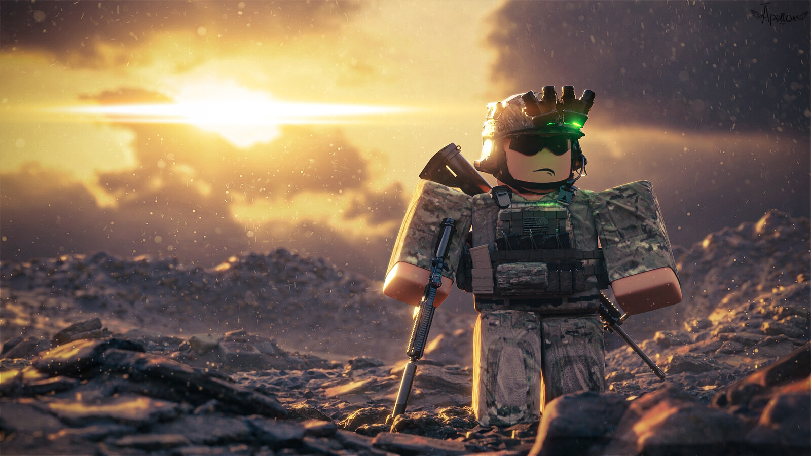 Apollox - Cliff Sunset