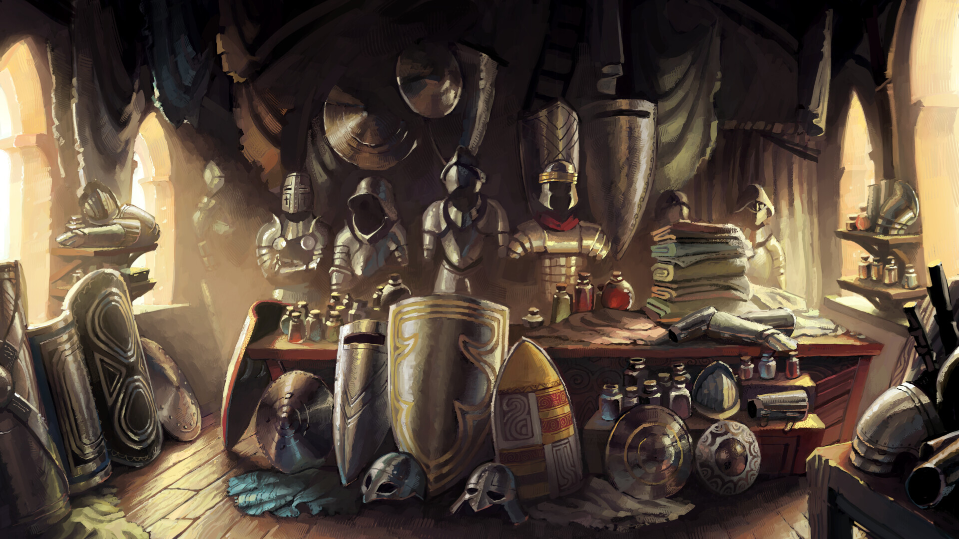 ArtStation - Archmage Rises Illustrations