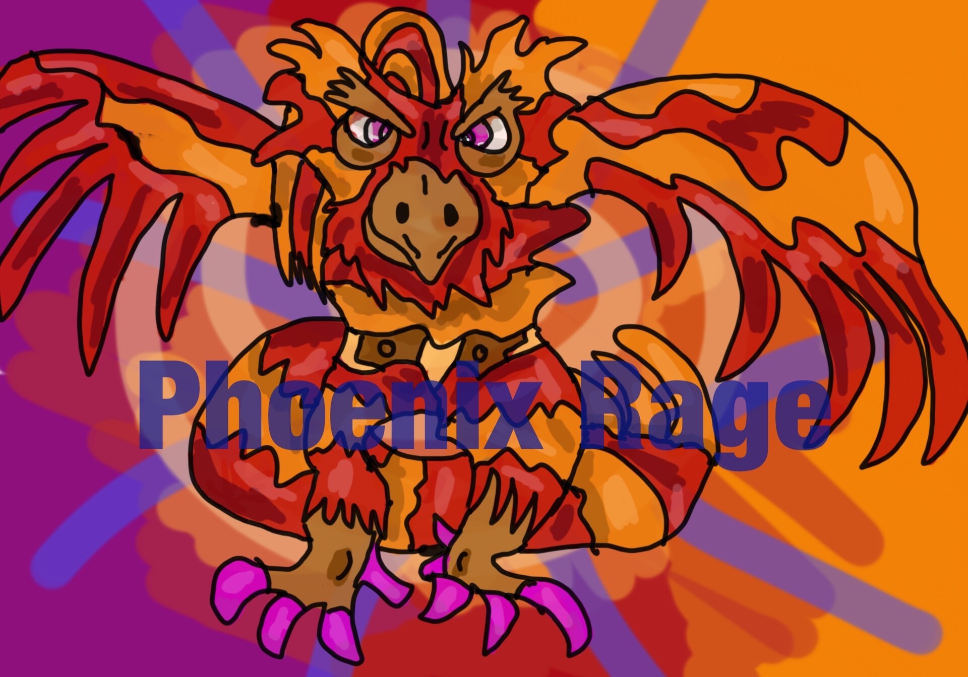 ArtStation - Phoenix Rage