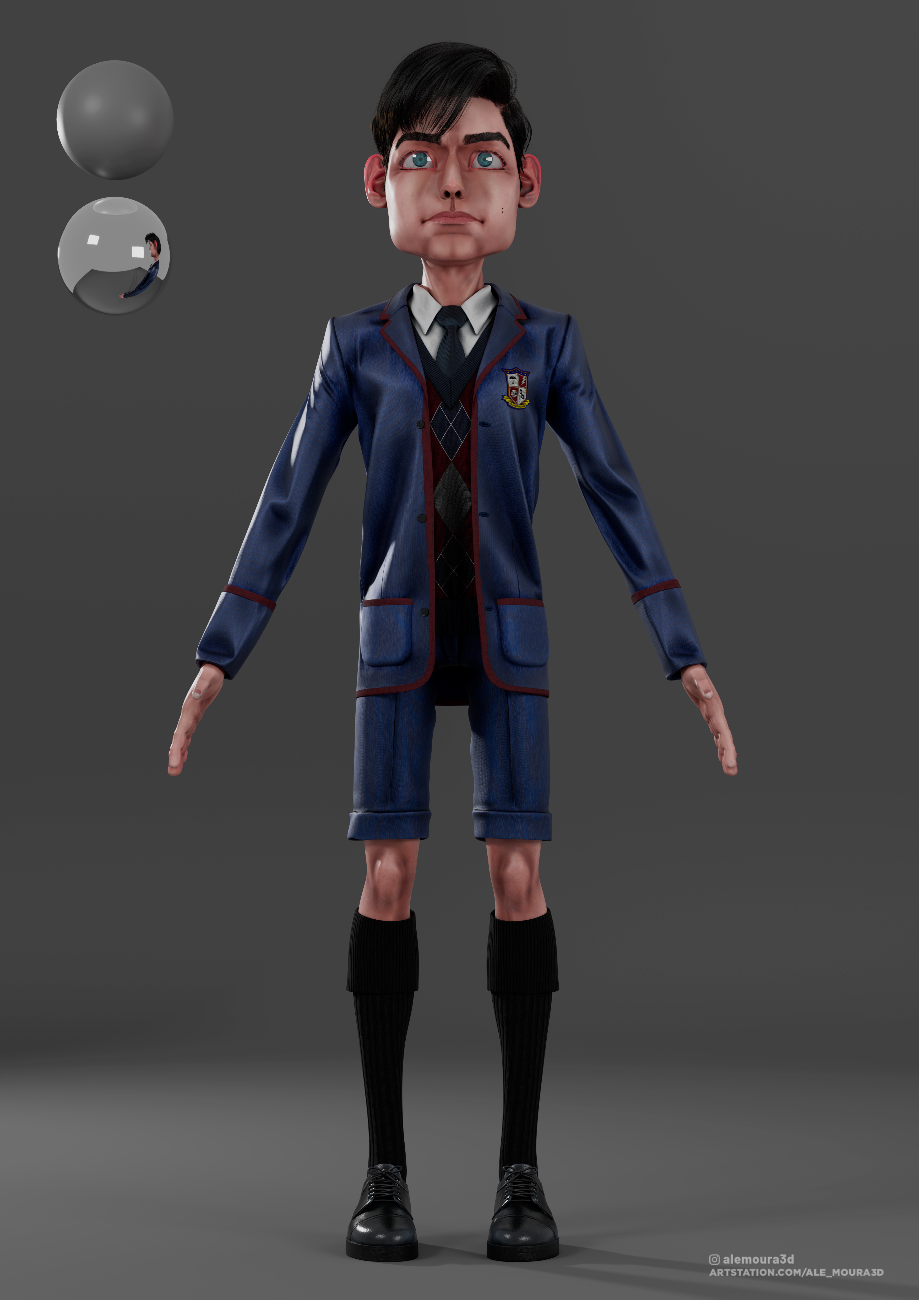 Alexandre Moura - Number Five - The Umbrella Academy