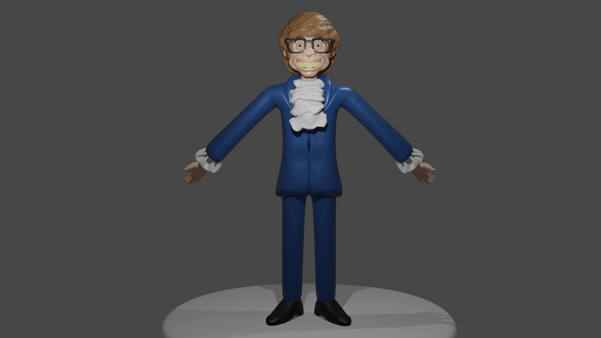 ArtStation - Austin powers 3D sculp