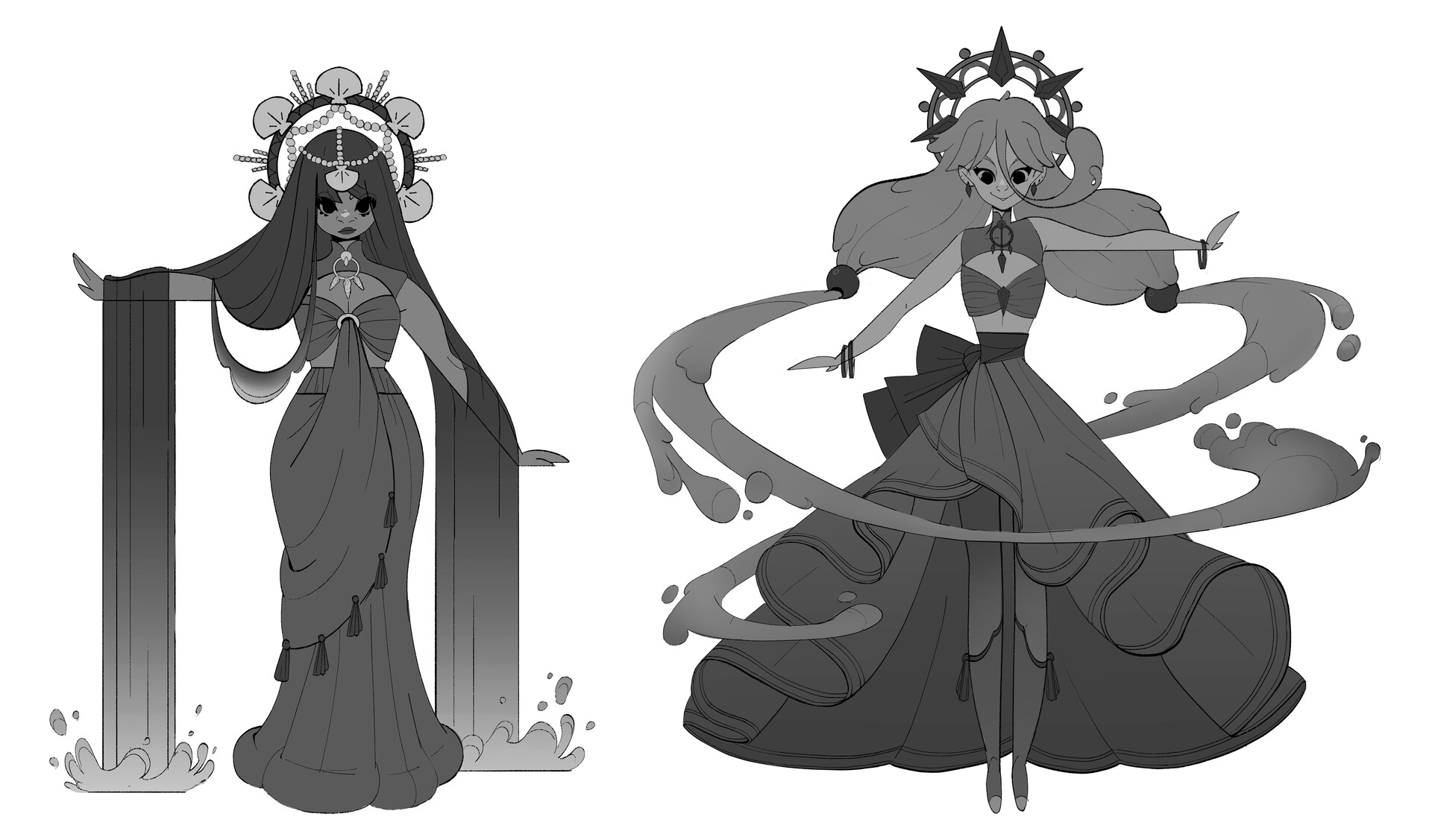 ArtStation - Mystical - Character Ideation 1