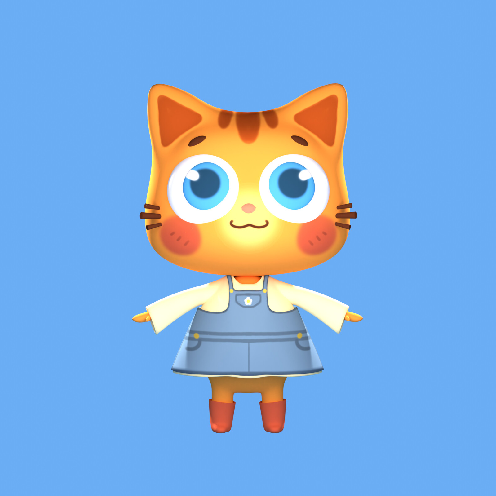Jessica Larkin - Tabby Cat Character
