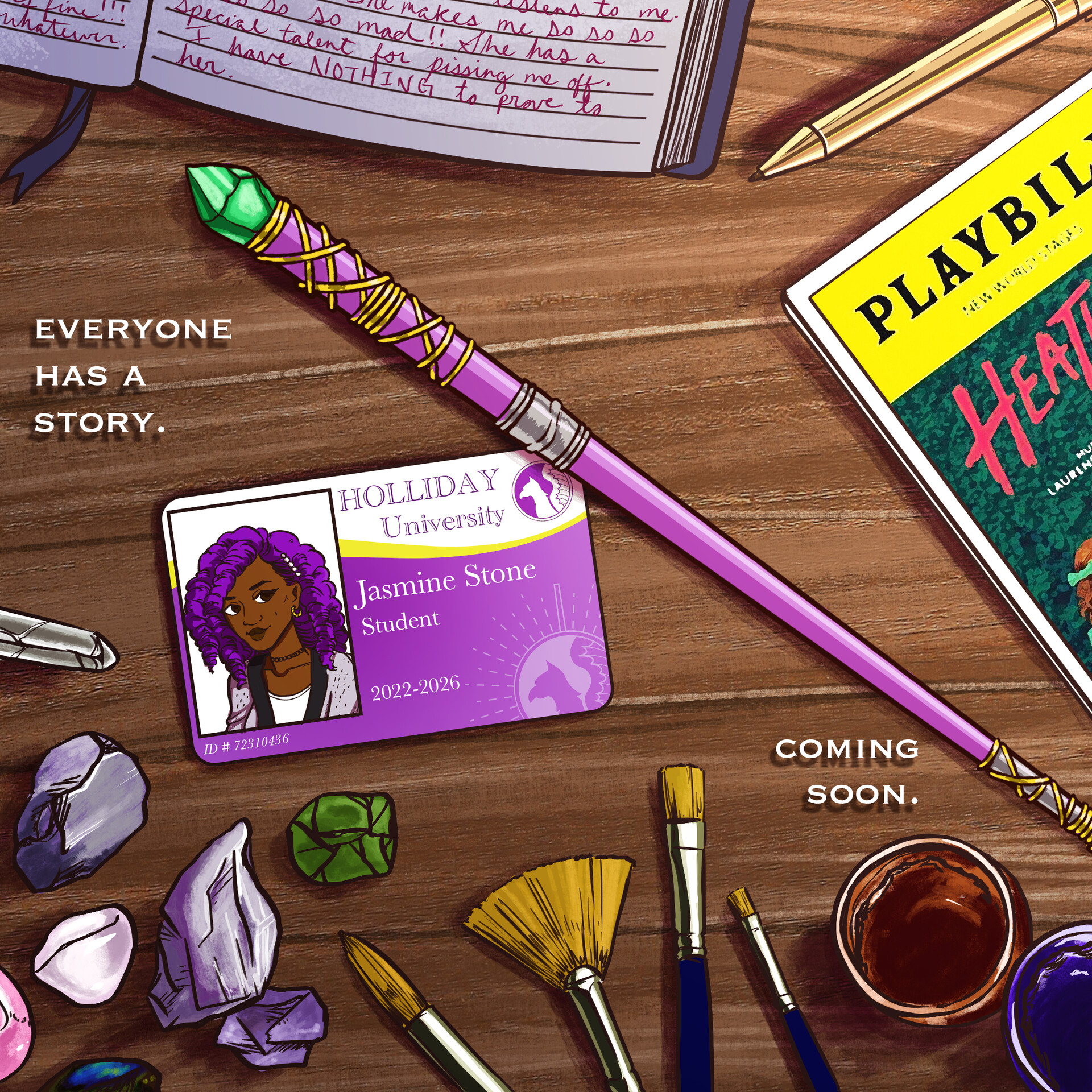 ArtStation - Webcomic Promo Poster 1