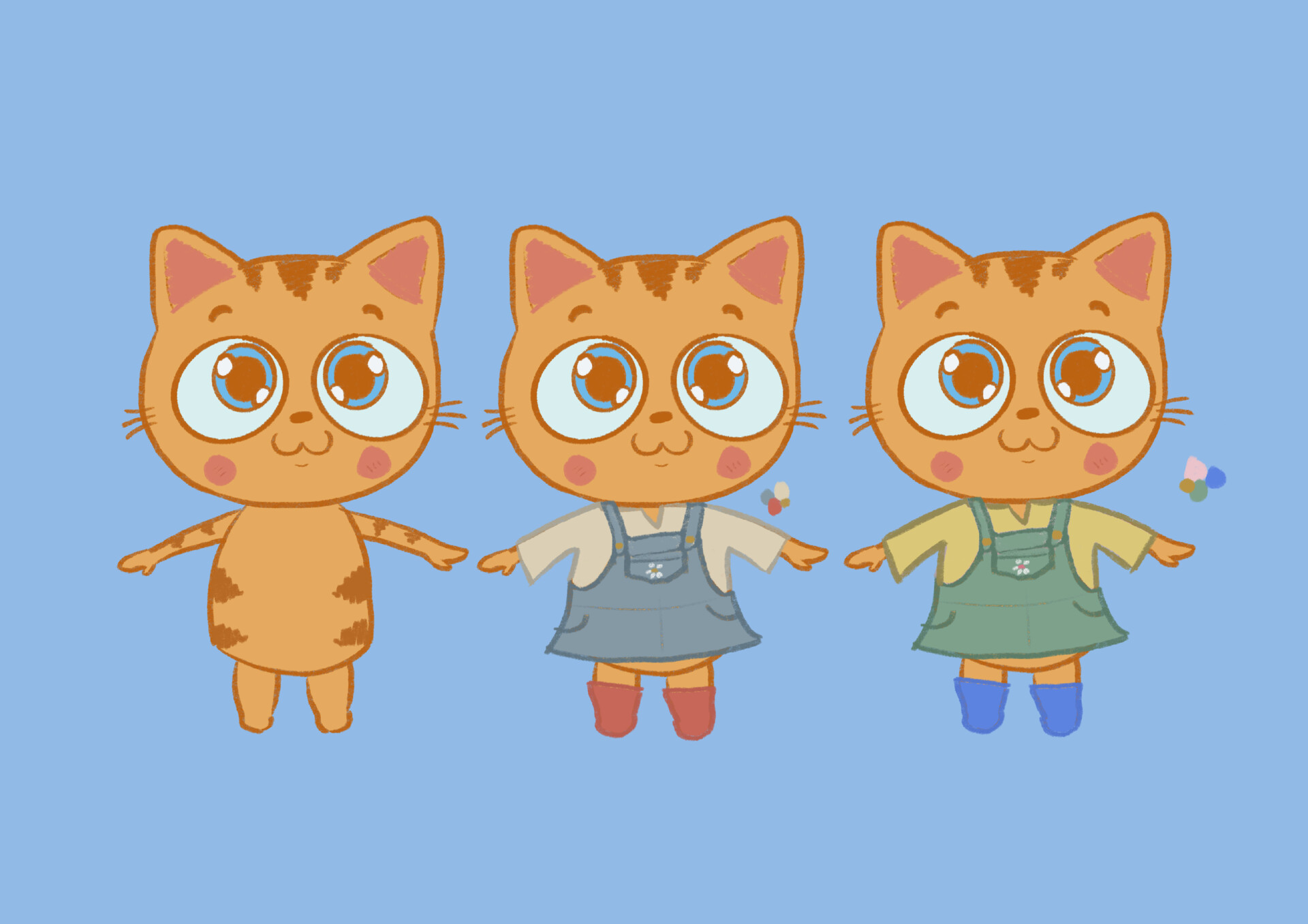 Jessica Larkin - Tabby Cat Character