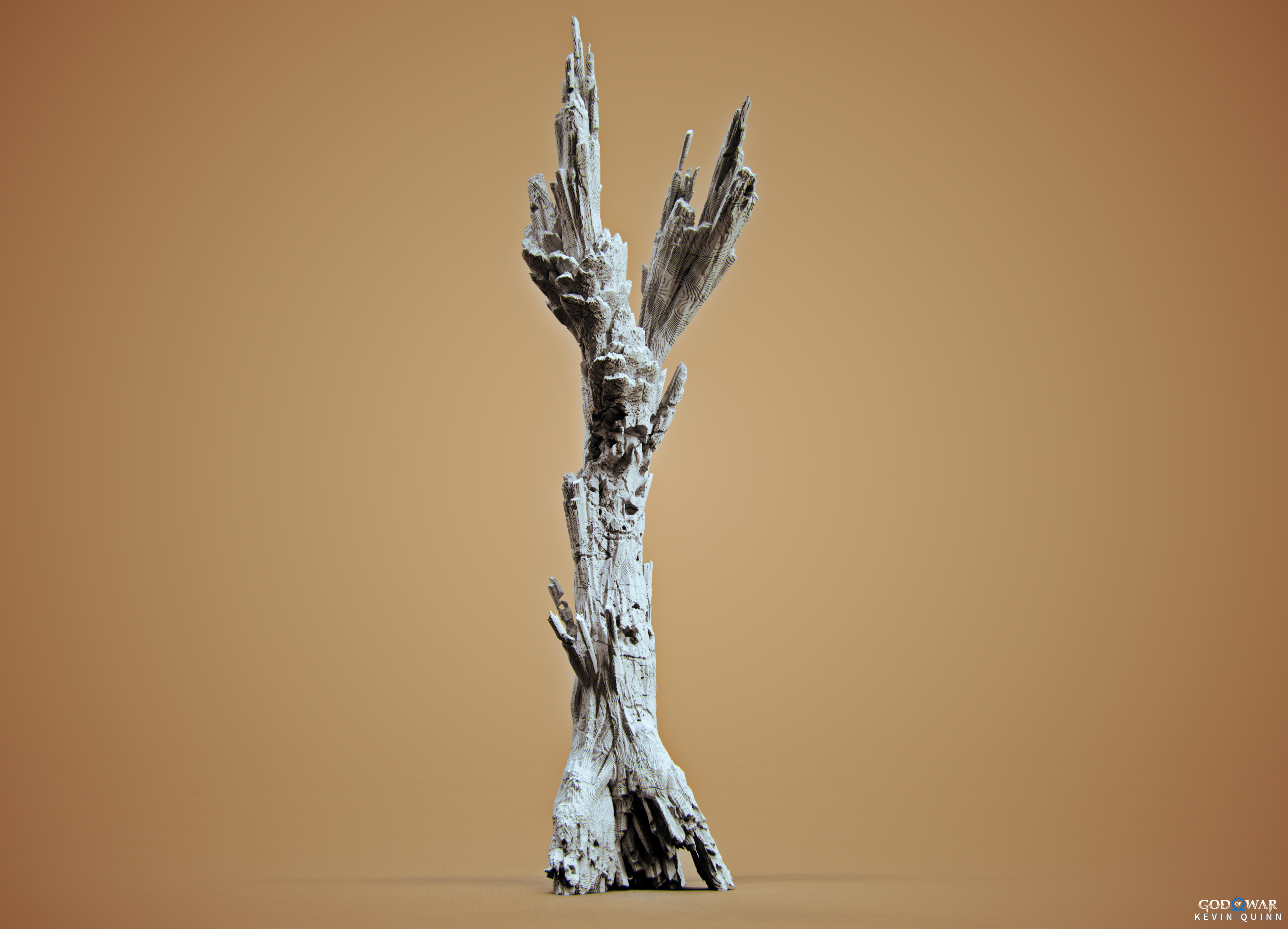 Kevin Quinn: Portfolio - God of War Ragnarok - Ironwood: Trees Renders ...