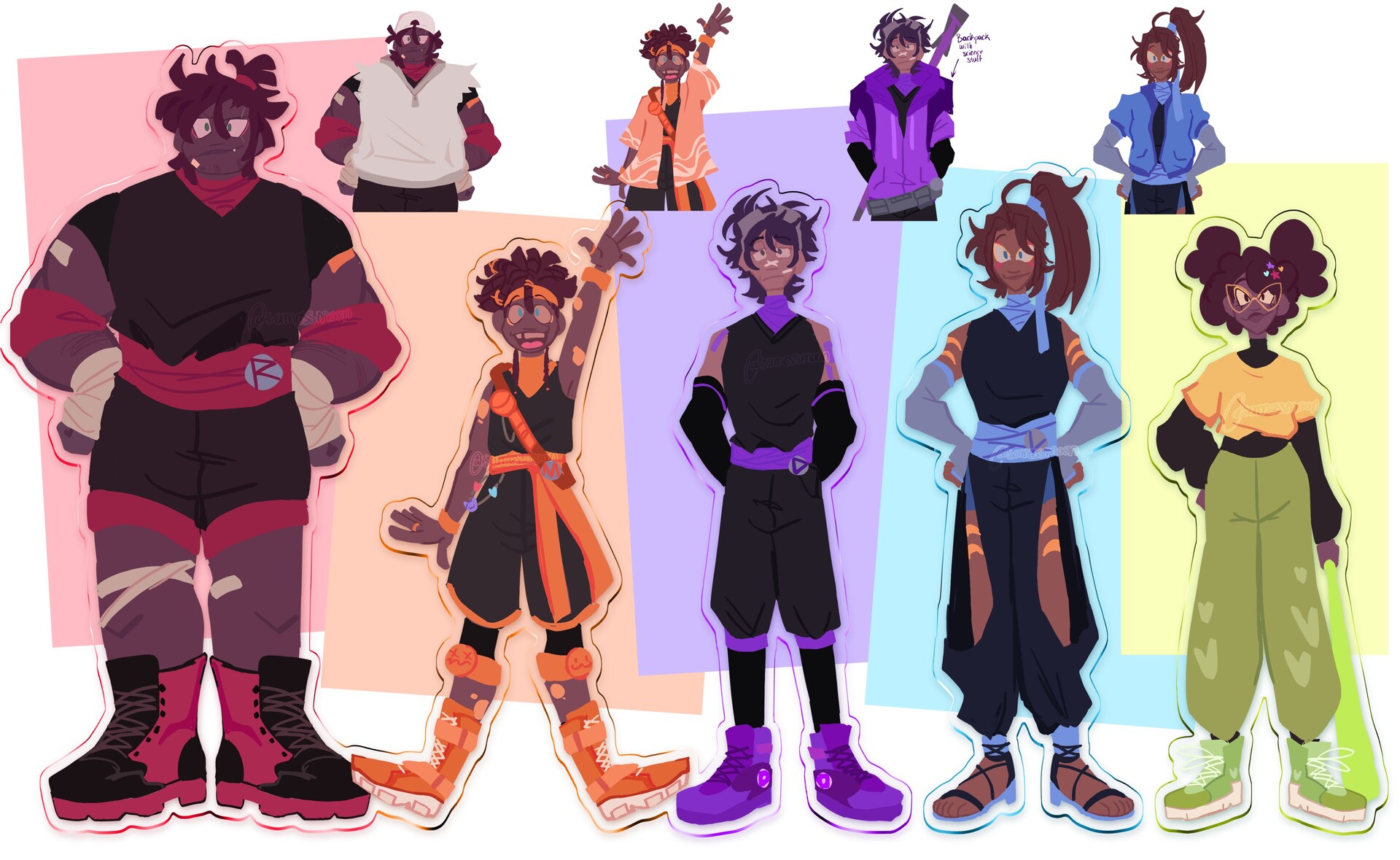 ArtStation - rotTMNT Human Designs