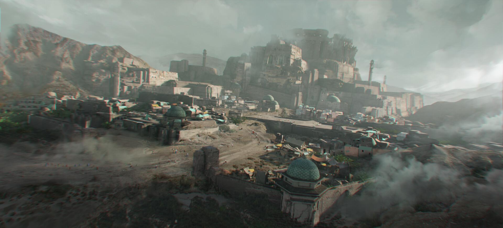 ArtStation - Middle East Country Concept