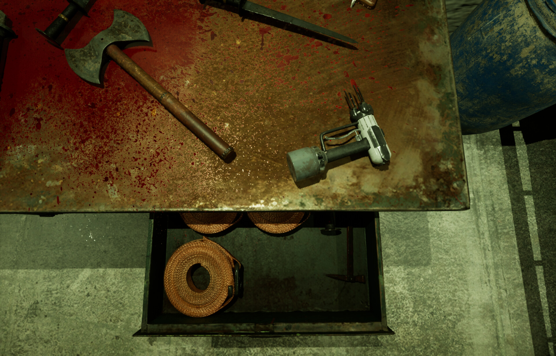ArtStation - Recreating Serial Killer's Table