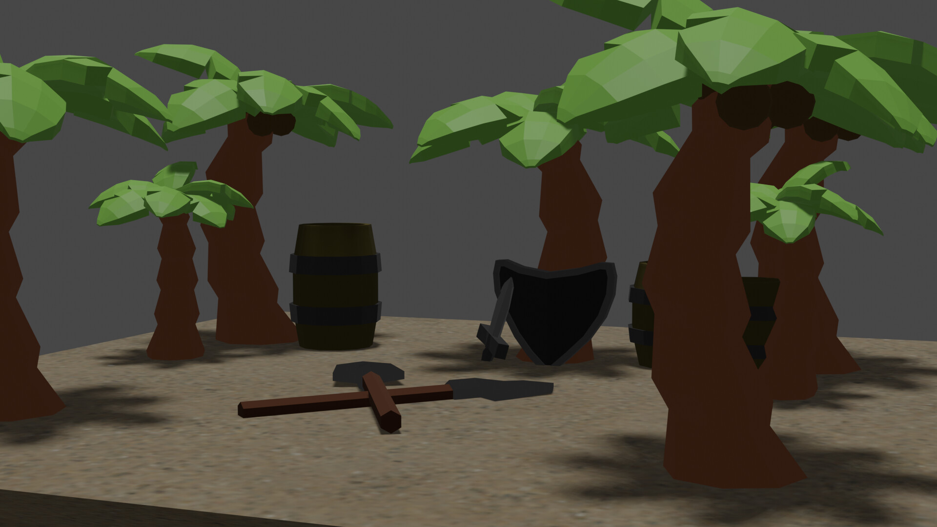 ArtStation - Low Poly Game Assets