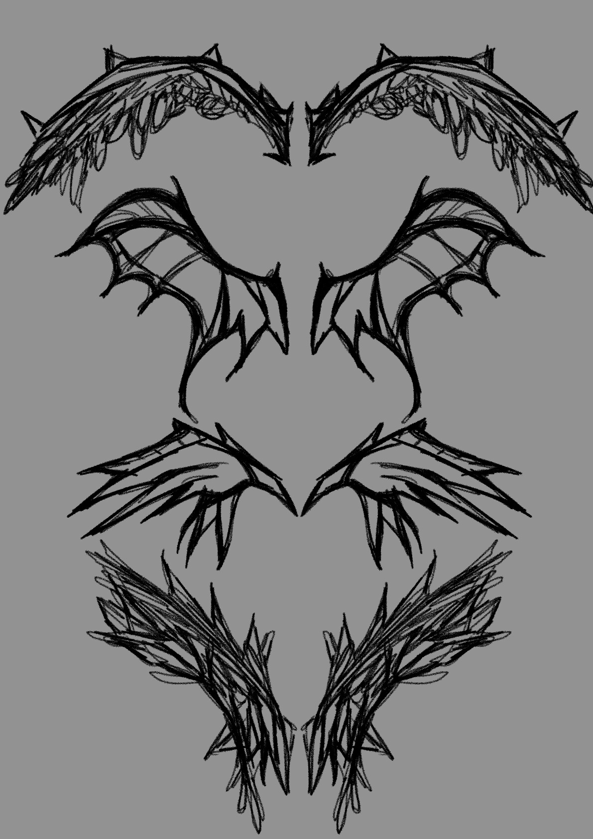 ArtStation - Demon Wings Concept