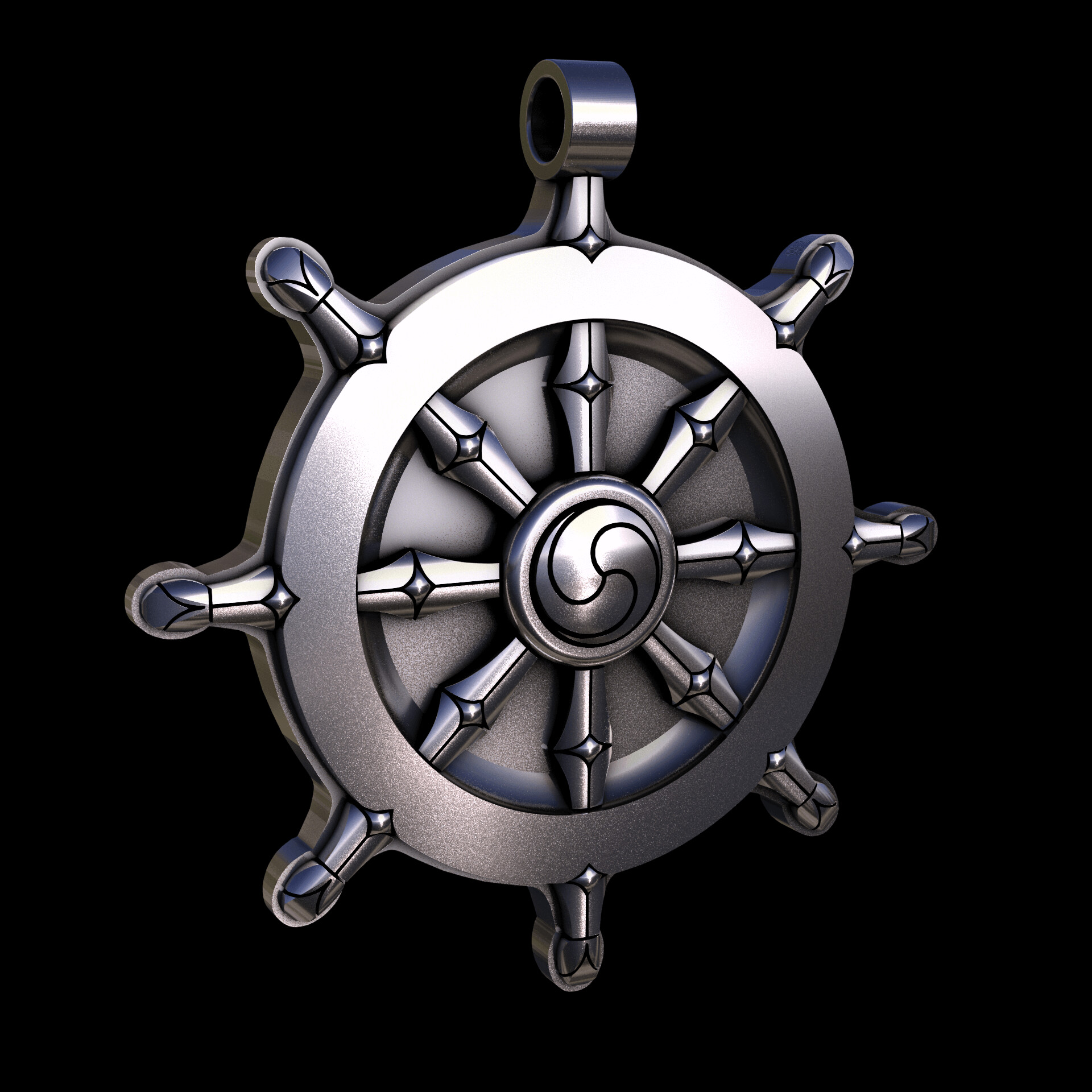 Nicolas Murdaca - Dharmachakra Pendant