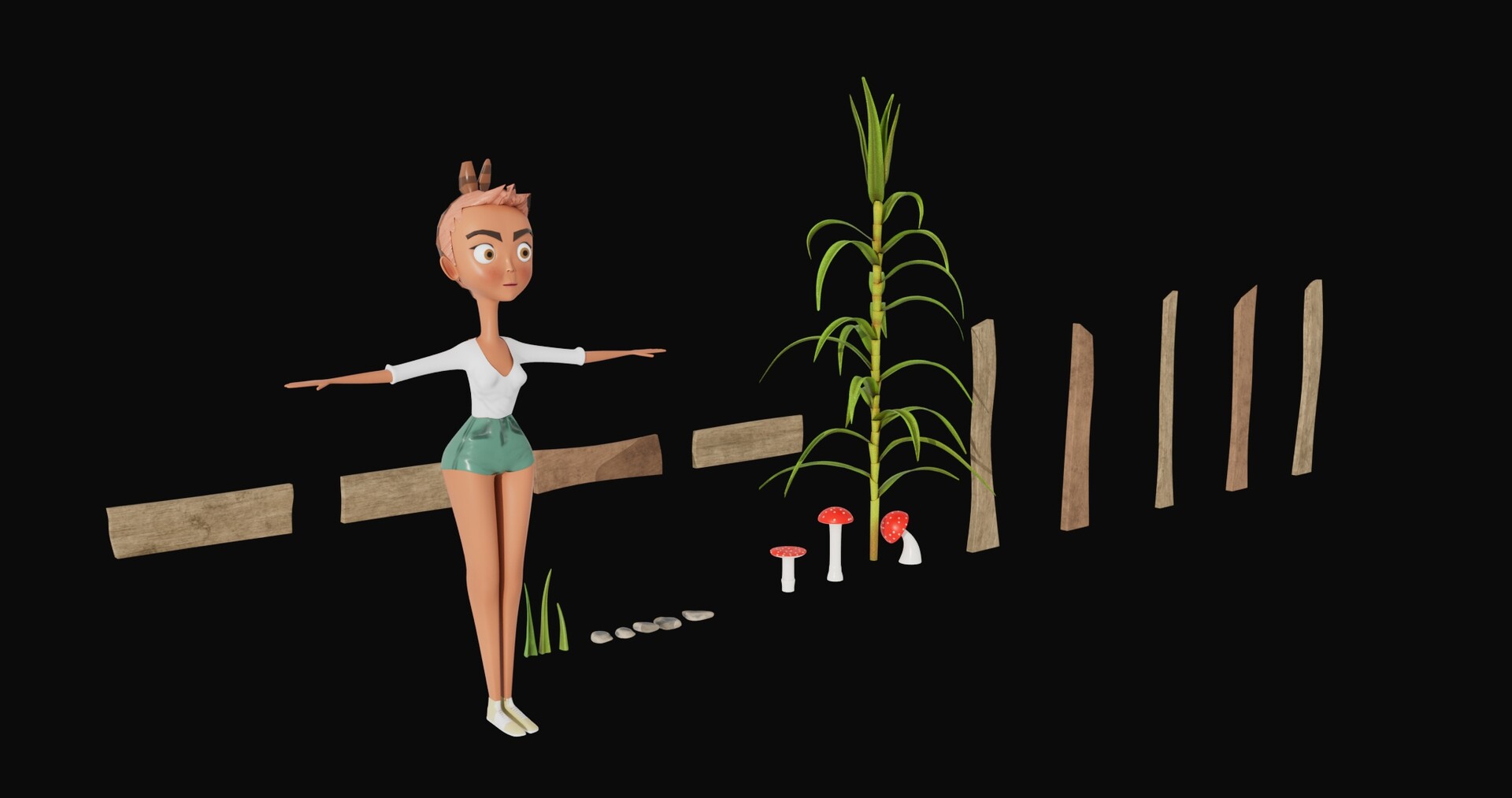 ArtStation - Low Poly Character Model