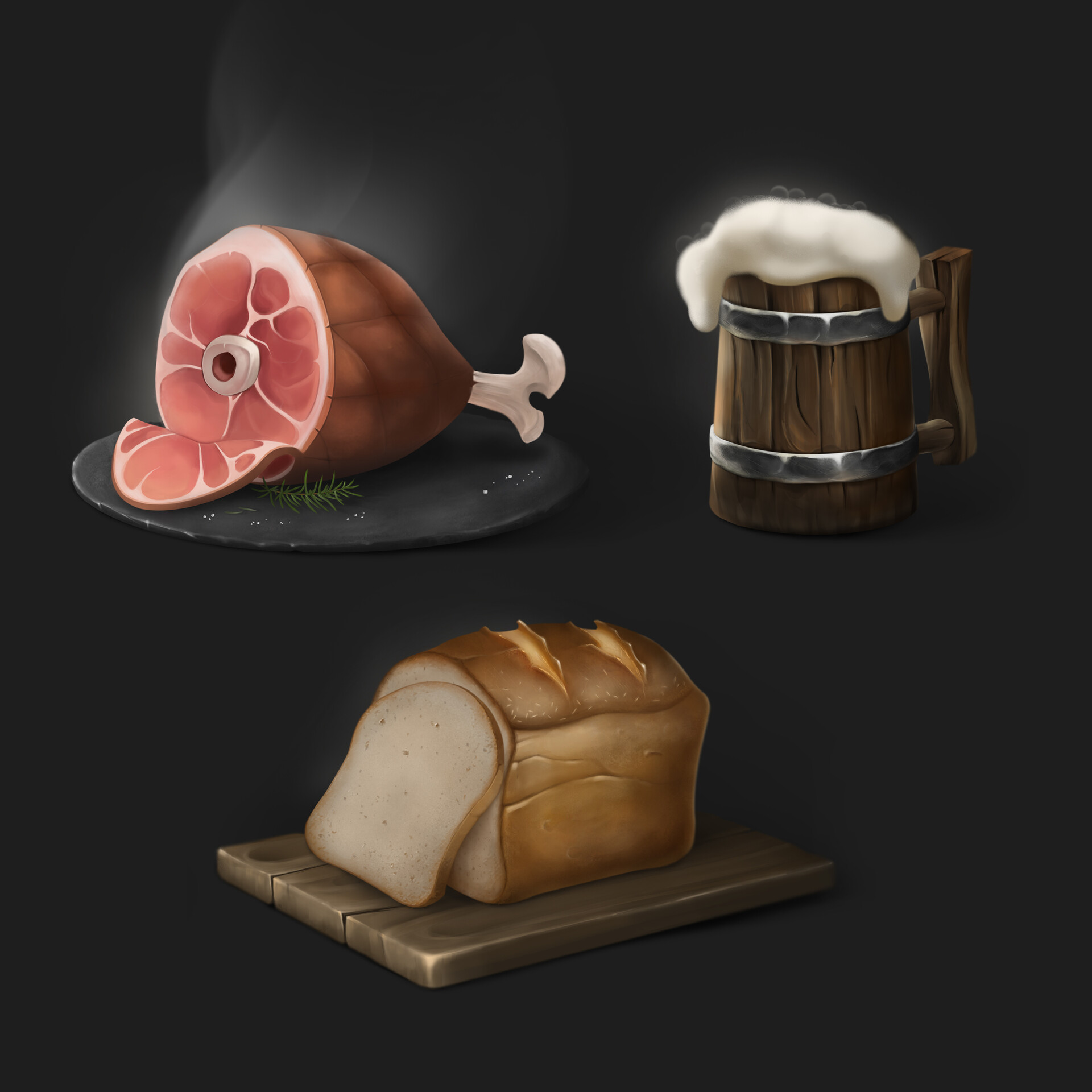ArtStation - food