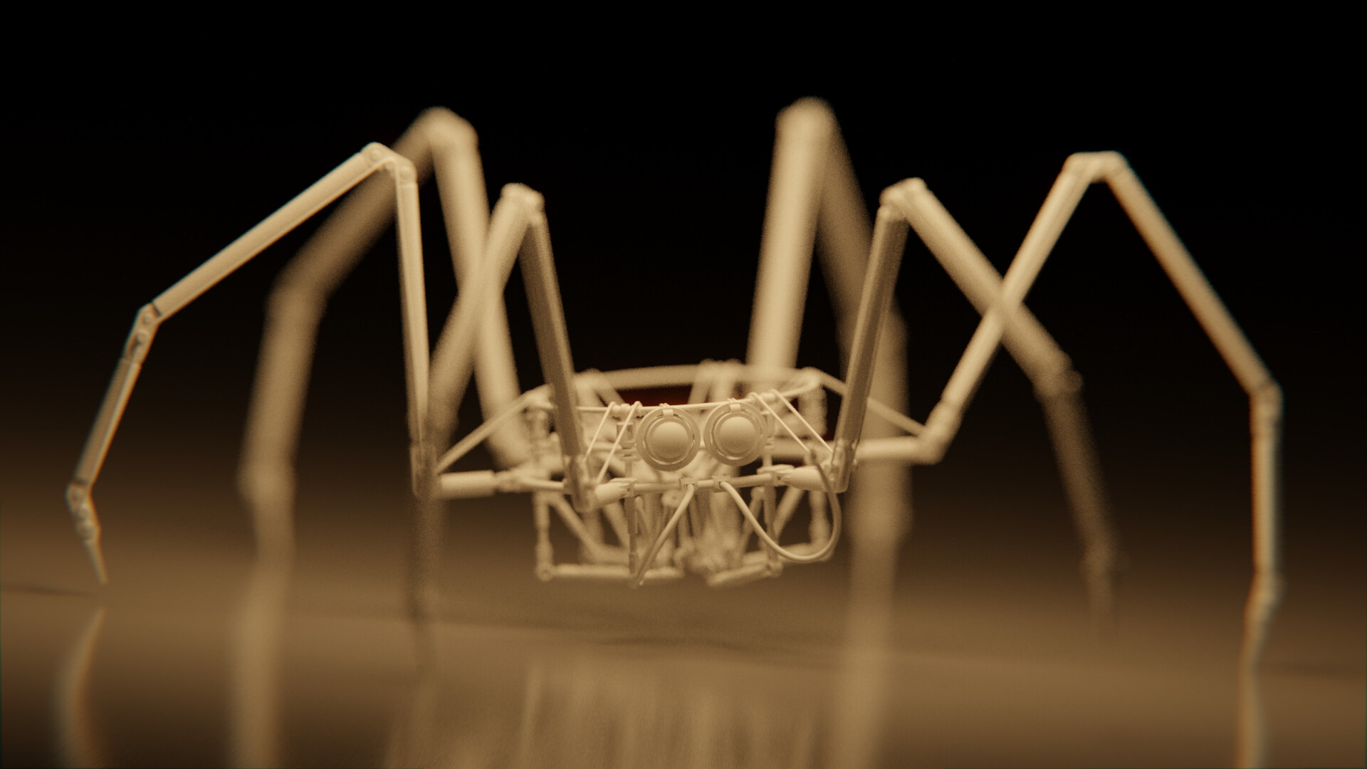 ArtStation - Small spider mechanic