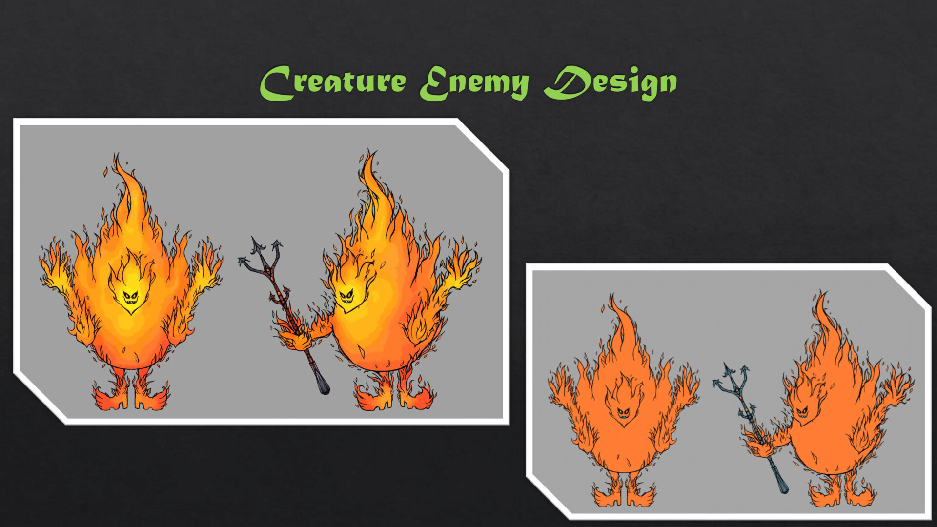 ArtStation - Elemental Enemy (Concepts -> Final Render)