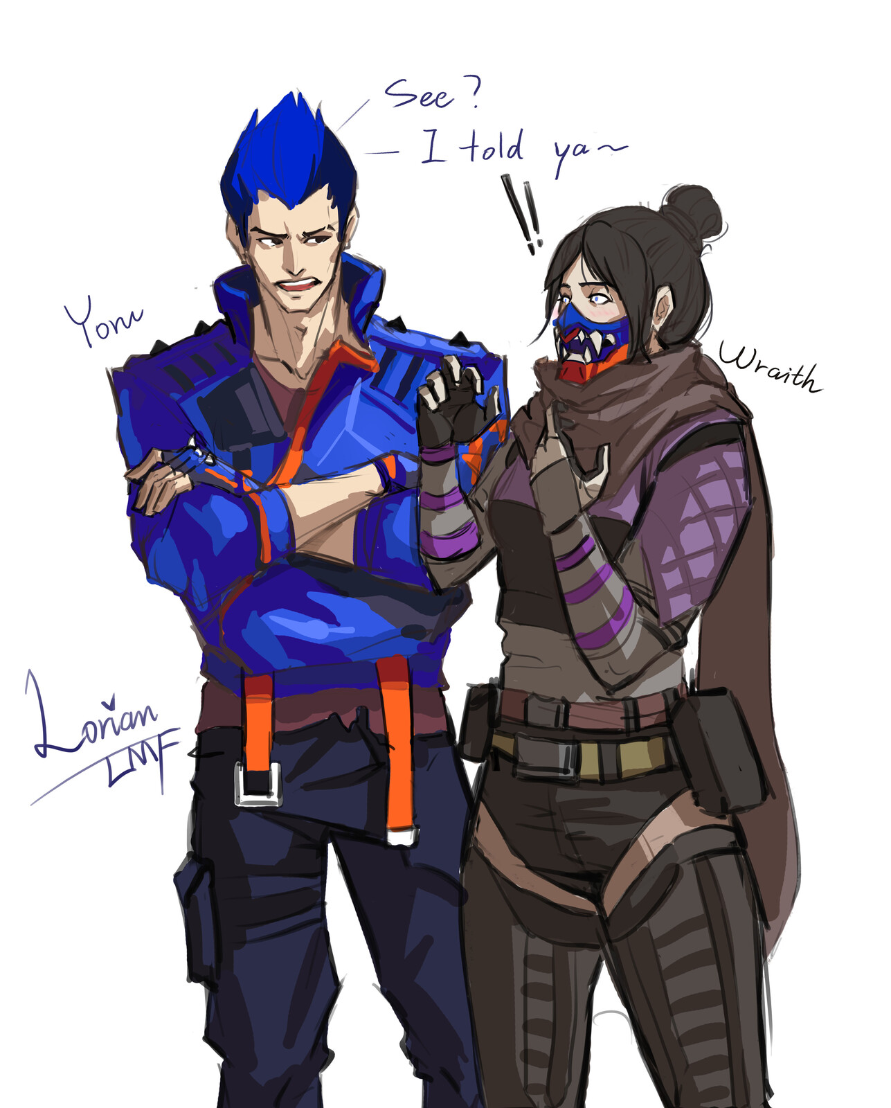 Lorian_LMF - Quick painting Valorant & Apex & Rainbow six