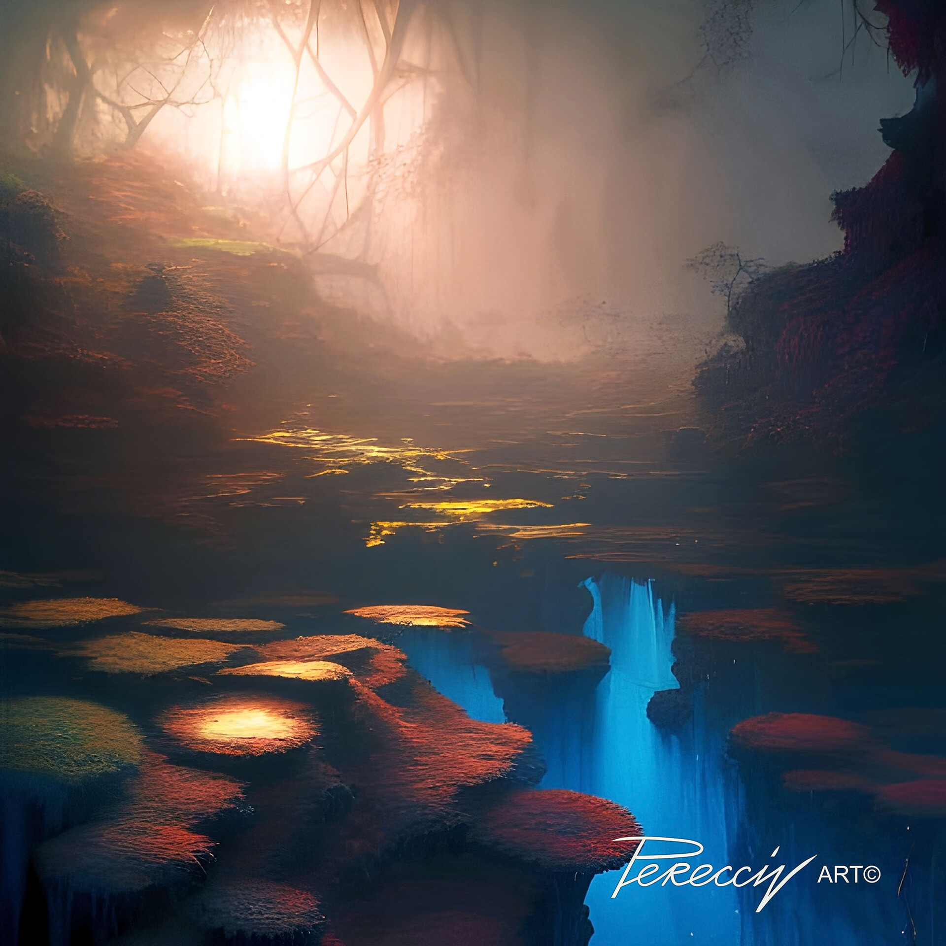 ArtStation - Magic Journeys: Mysterious Forest - 202302223.