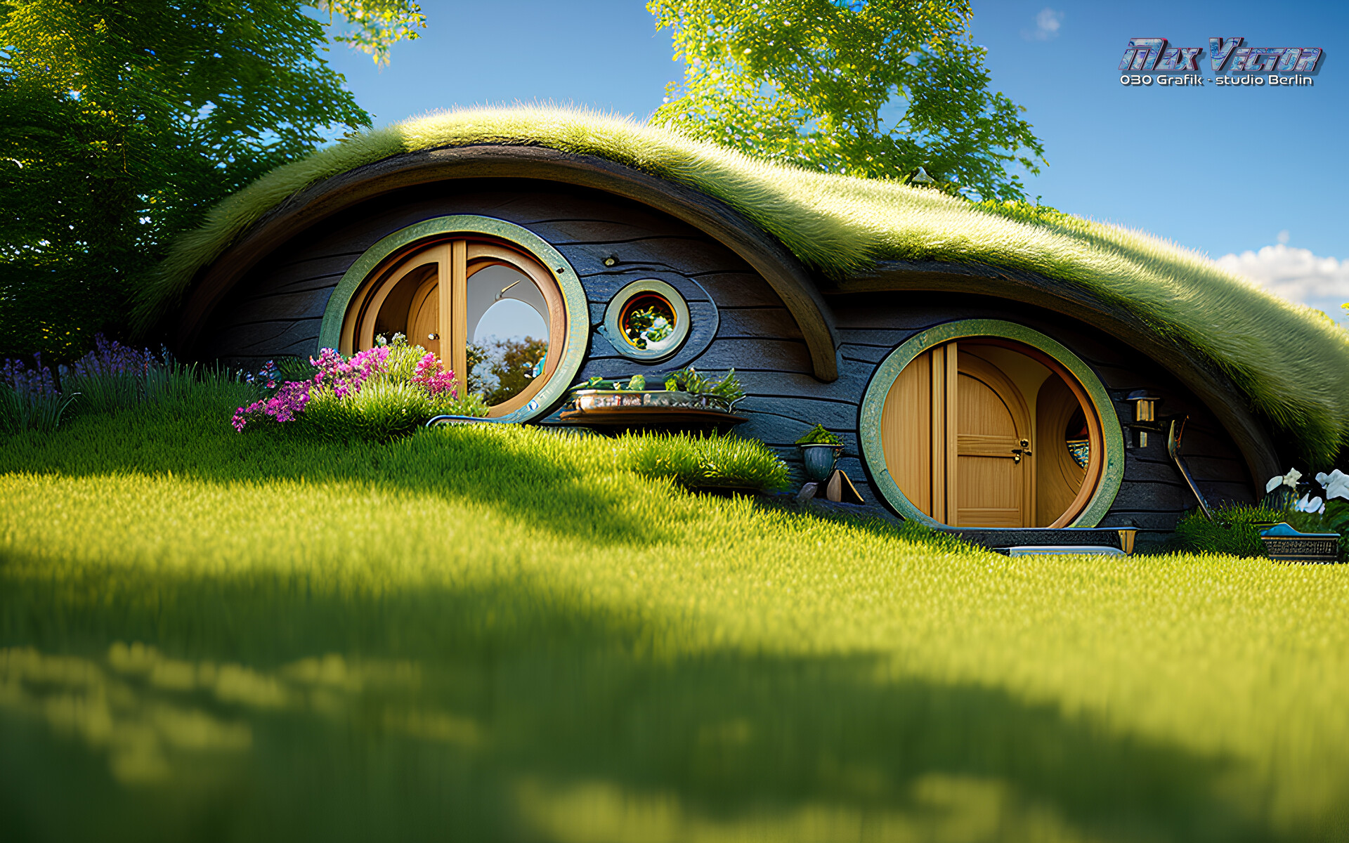 ArtStation - sustainable & energy efficient architecture