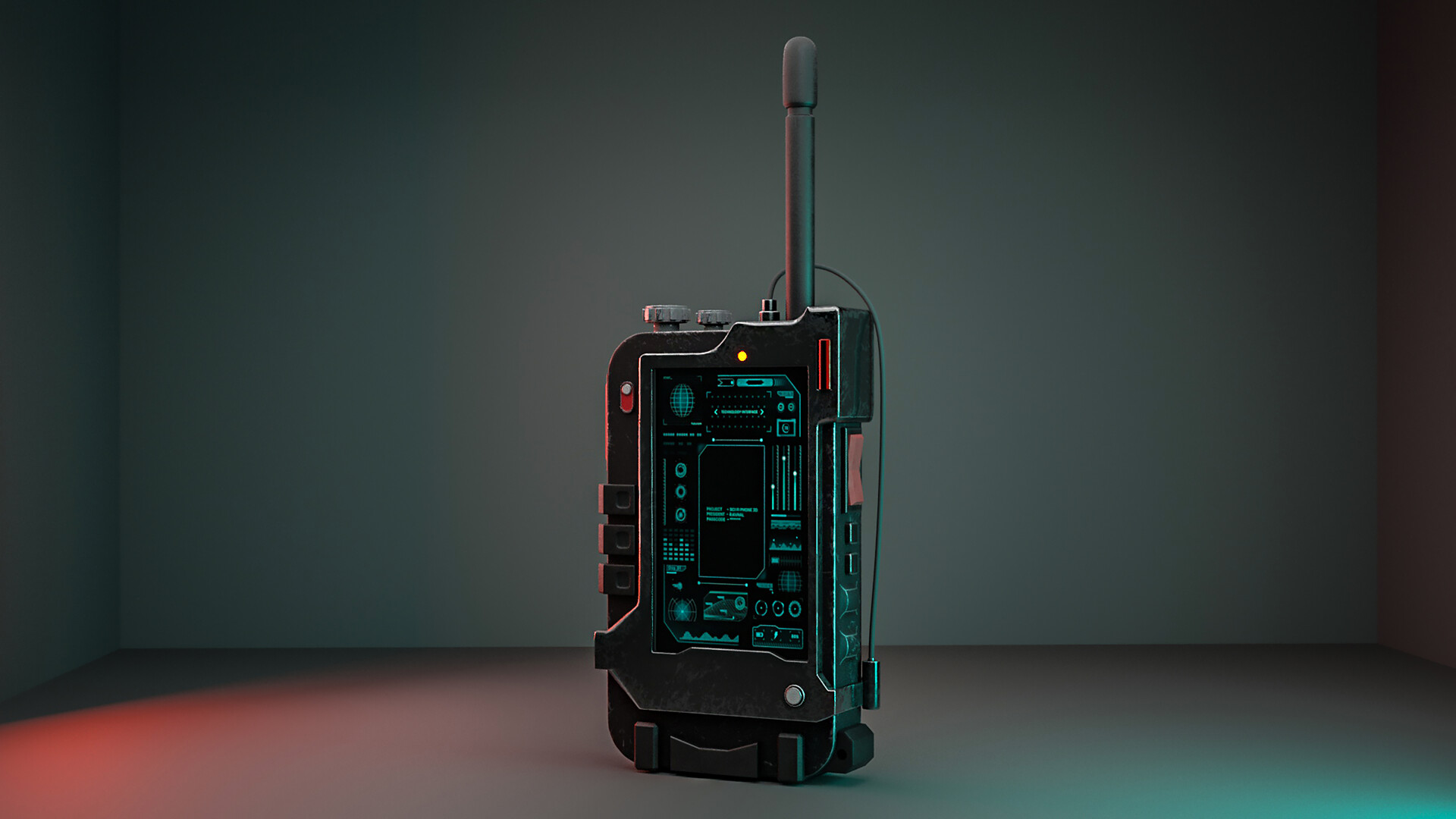 ArtStation - Sci-fi Walkie Talkie