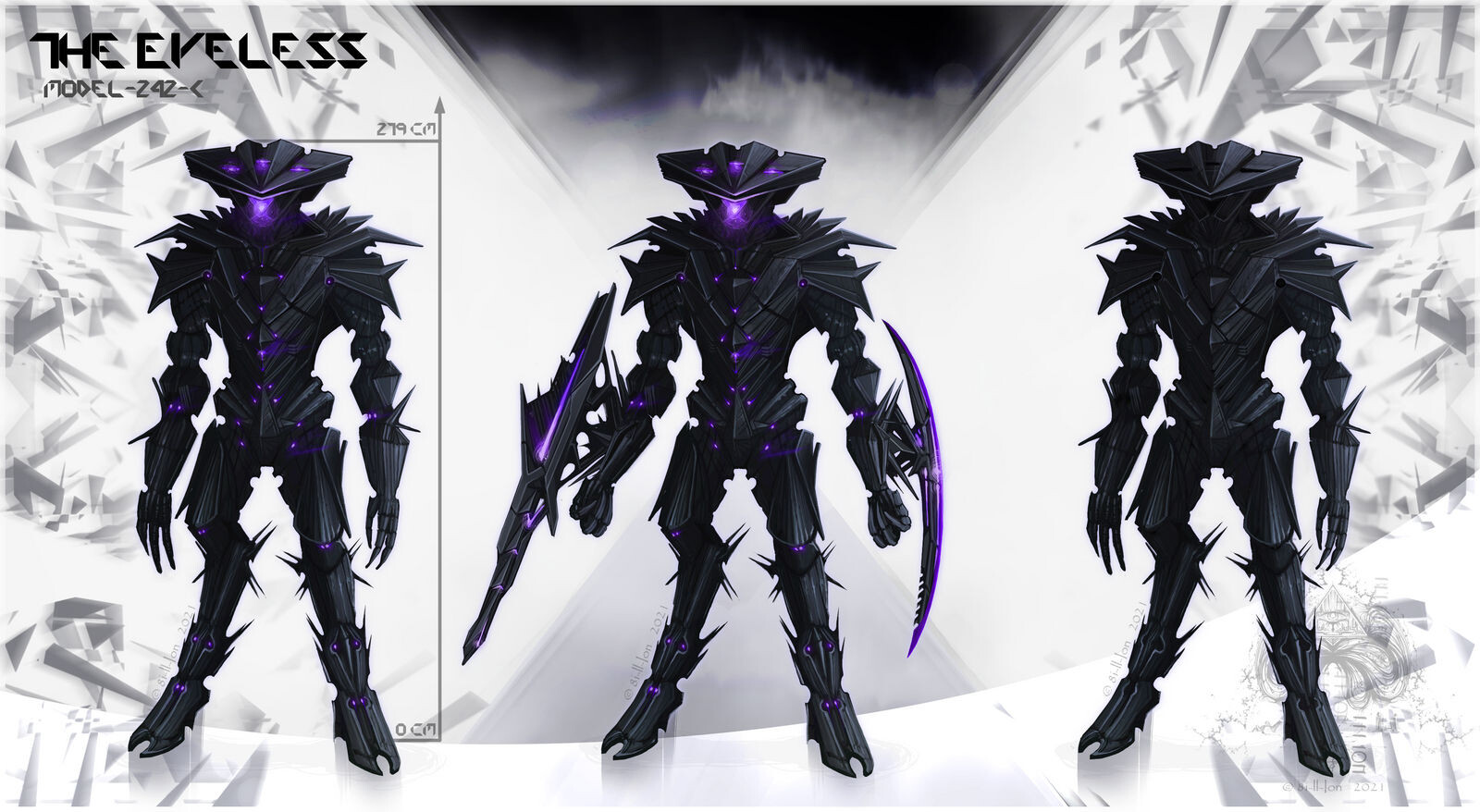 ArtStation - The Eyeless - Model-242-C