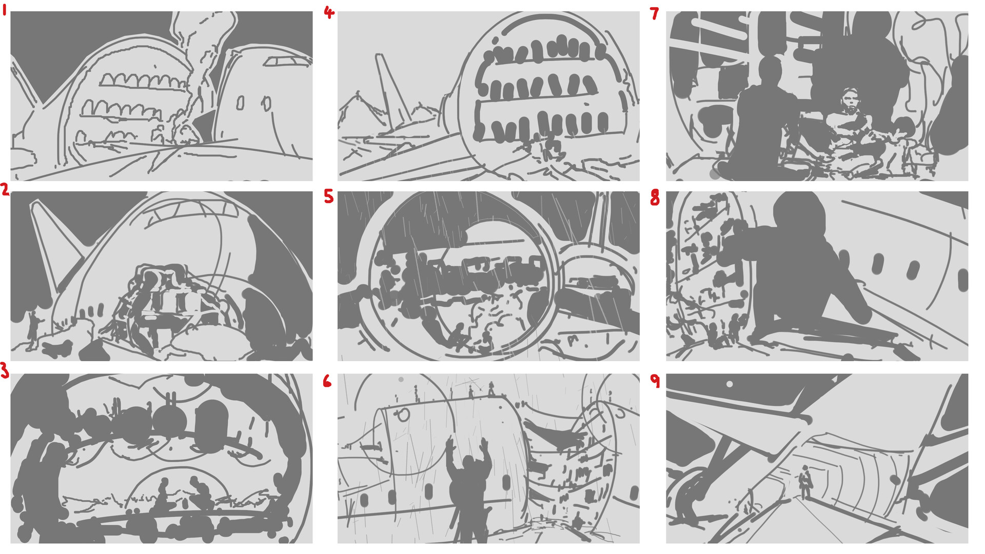 ArtStation - Scavager Proj Thumbnails