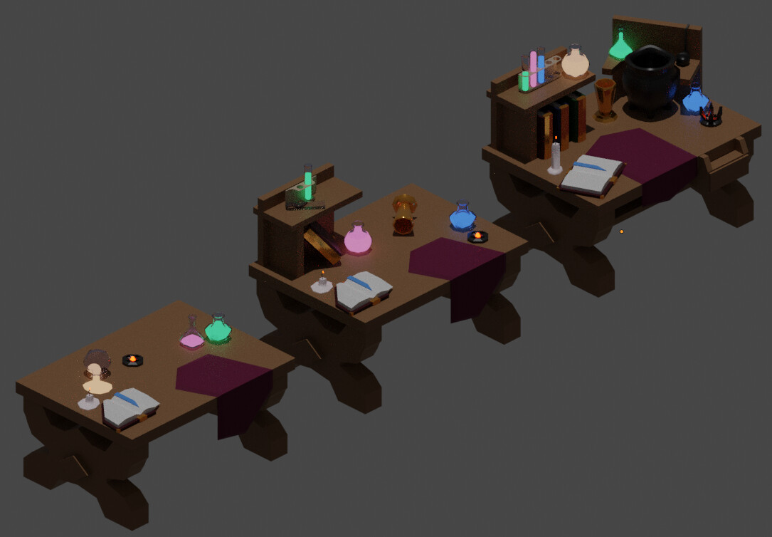 ArtStation - Alchemist's Table