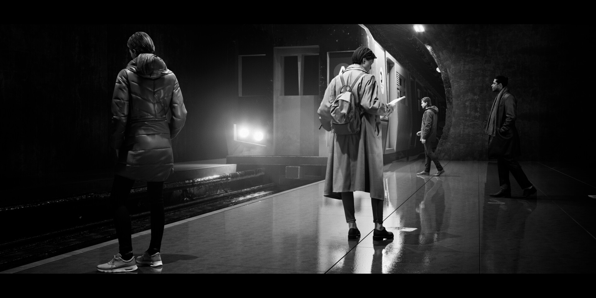 ArtStation - Metro Scene | Render in Unreal Engine 5