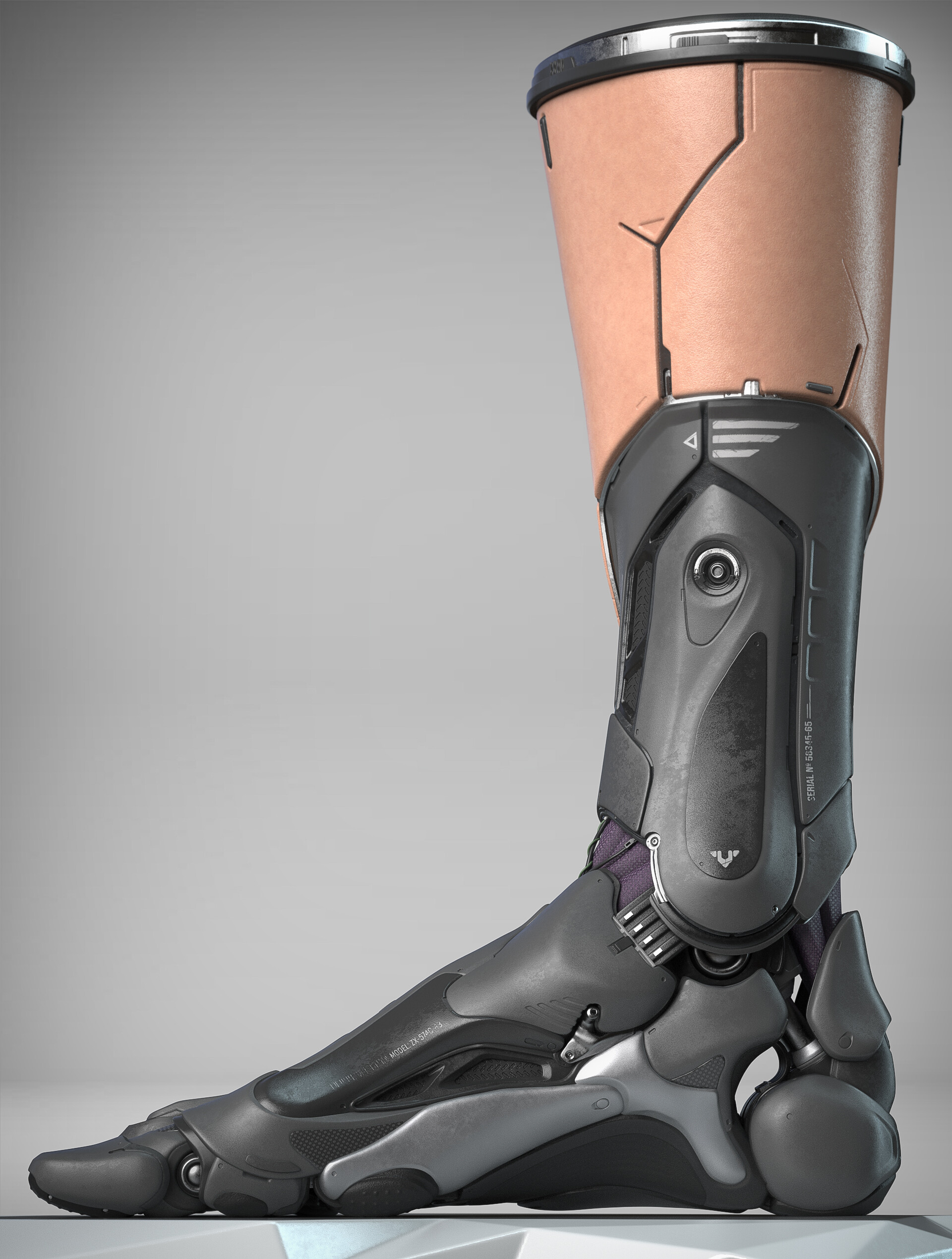Frederic Daoust - Cyborg Foot Design