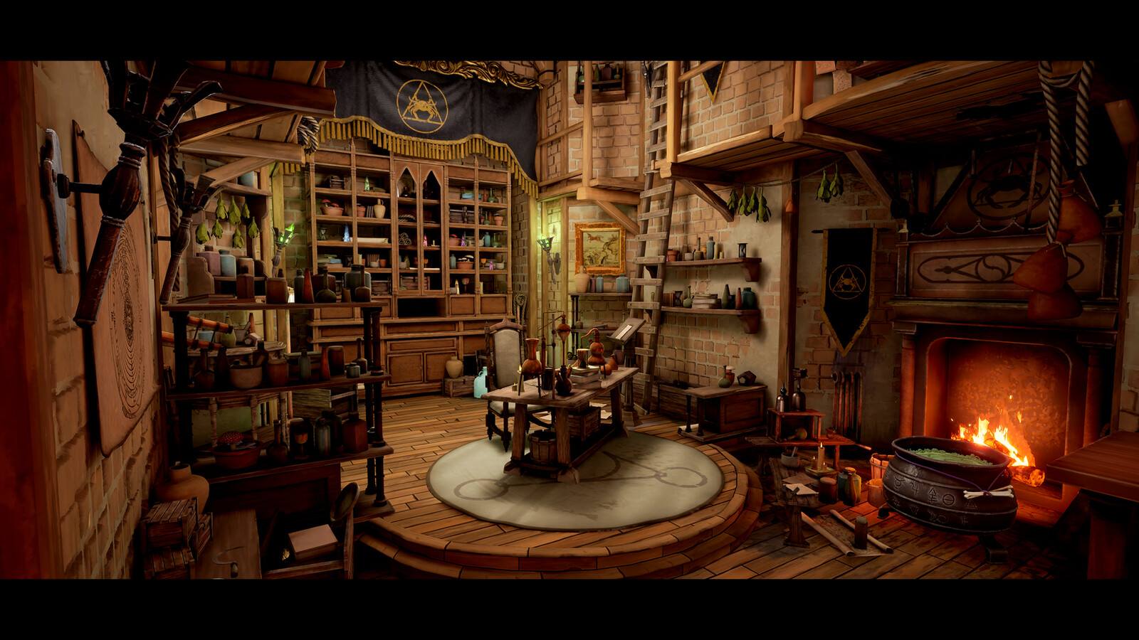 Reece McCarthy - Alchemist's Workshop - VR Environment