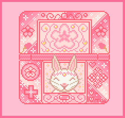 ArtStation - 3DS - Pixel Art
