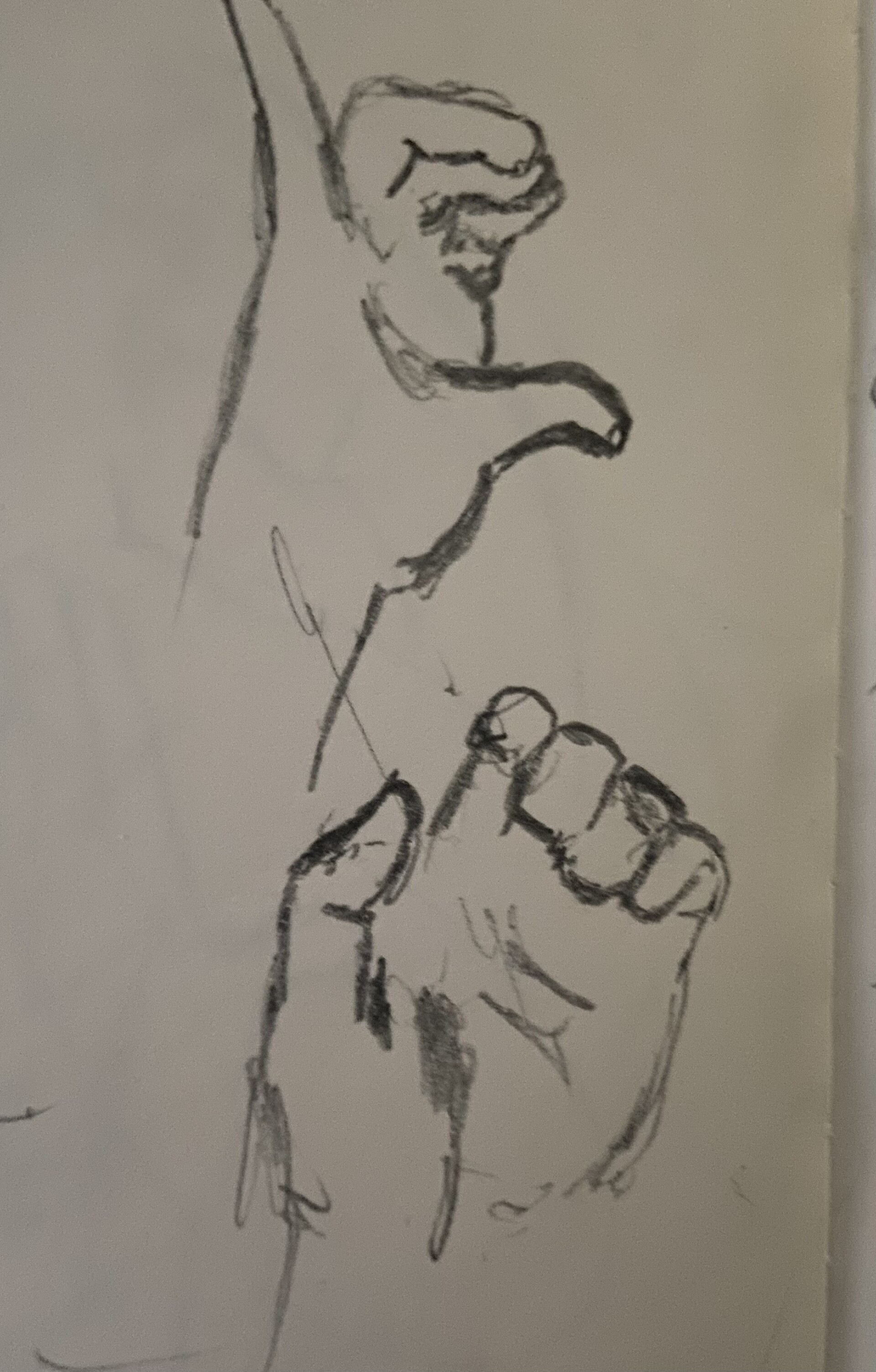 ArtStation - Light rough hand warm up sketch. Enjoy