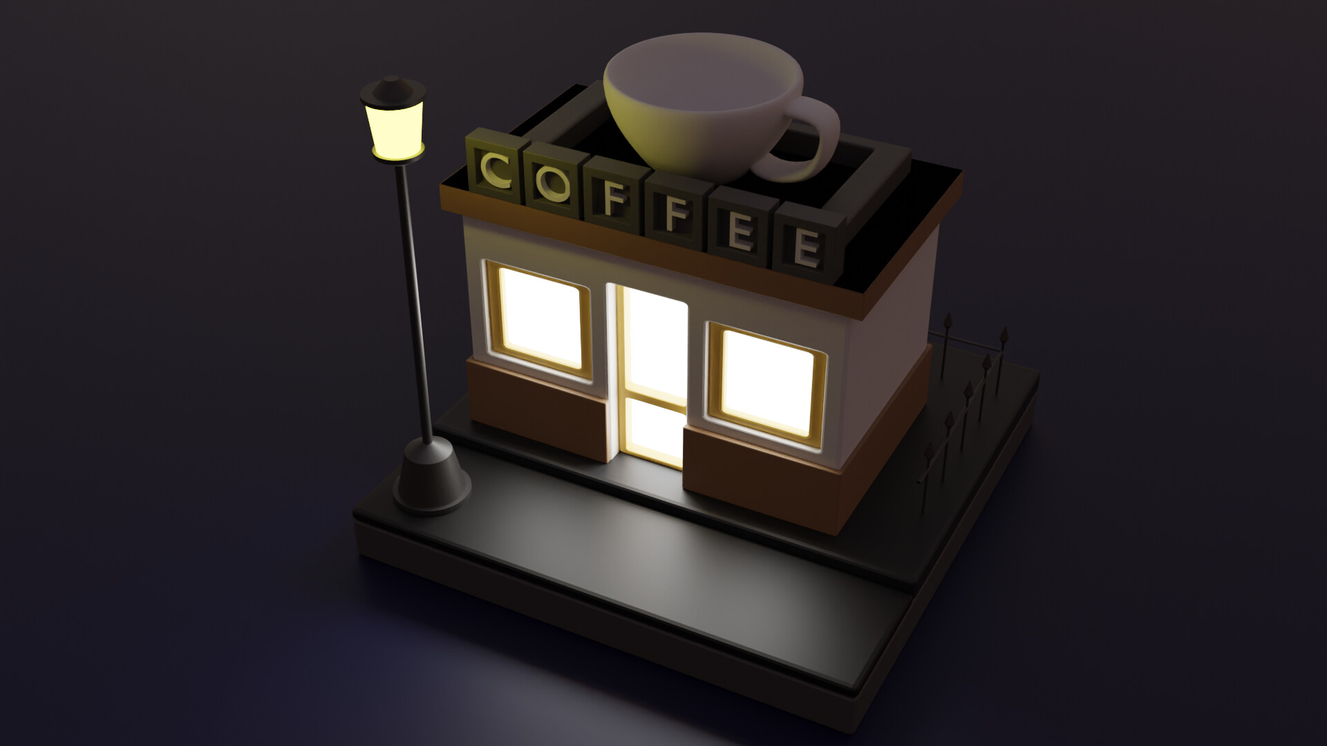 ArtStation - Coffee shop