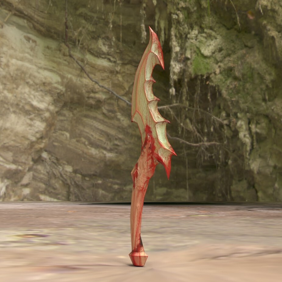 ArtStation - Flesh and blood hand painted dagger