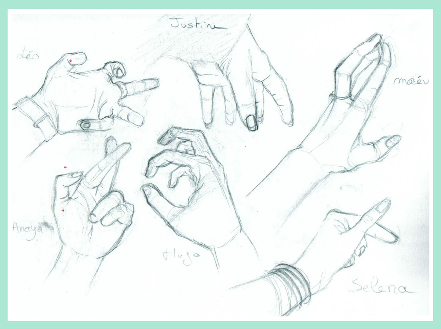 ArtStation - Croquis Mains