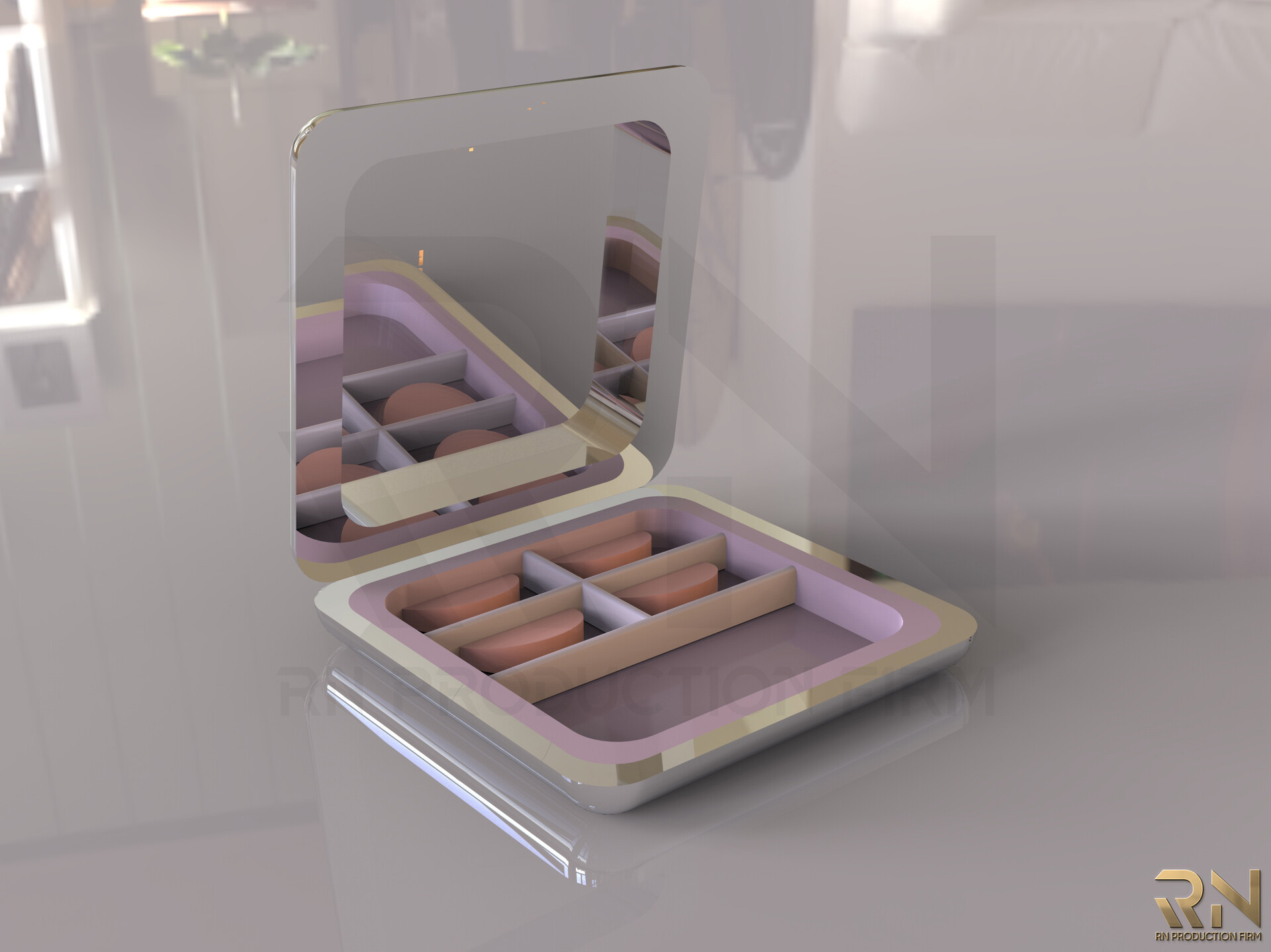 ArtStation - 3D "Make Up Box" Project