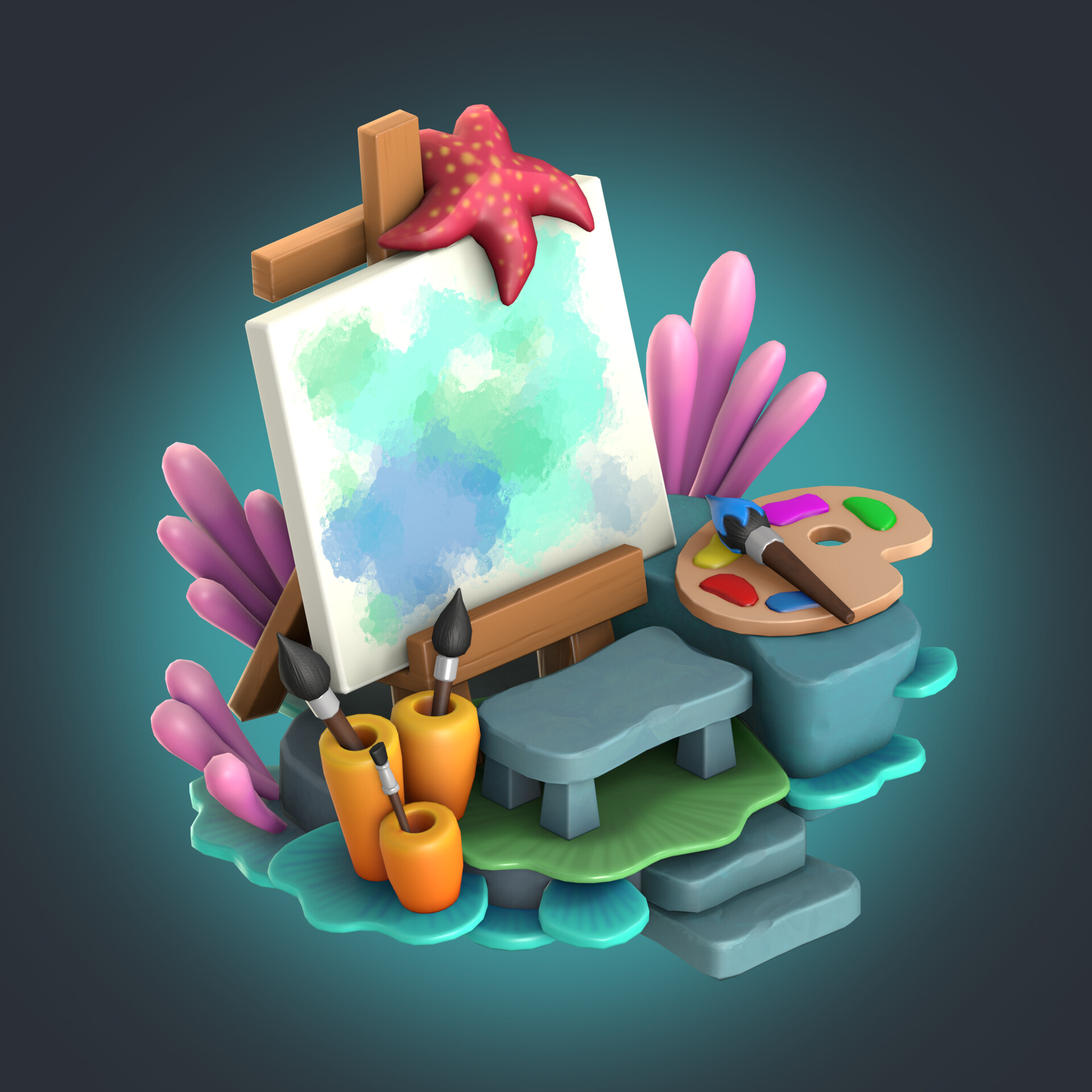 ArtStation - Underwater Drawing