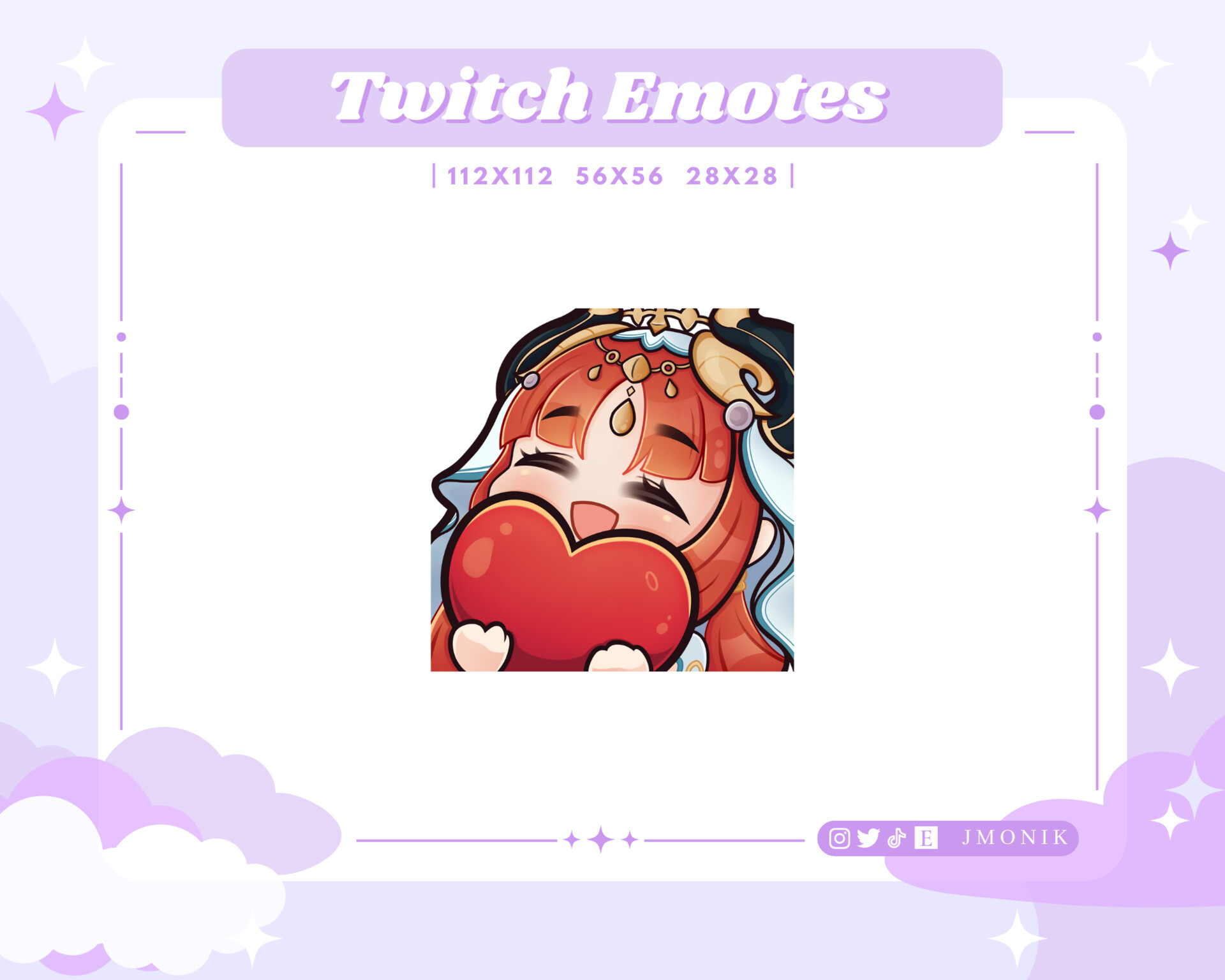 ArtStation - Genshin Impact Nilou Fanart Emote