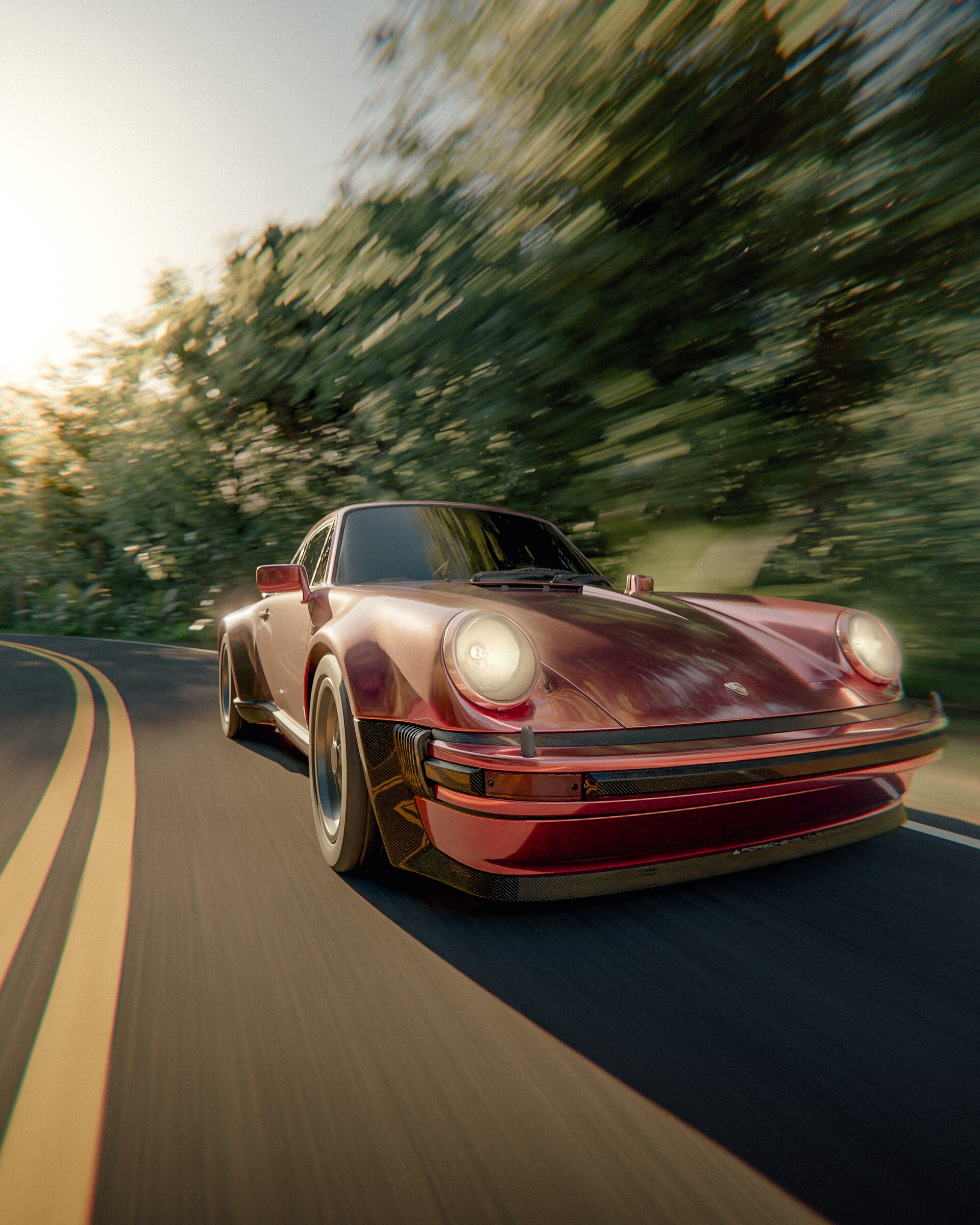 ArtStation - Porsche 911 render