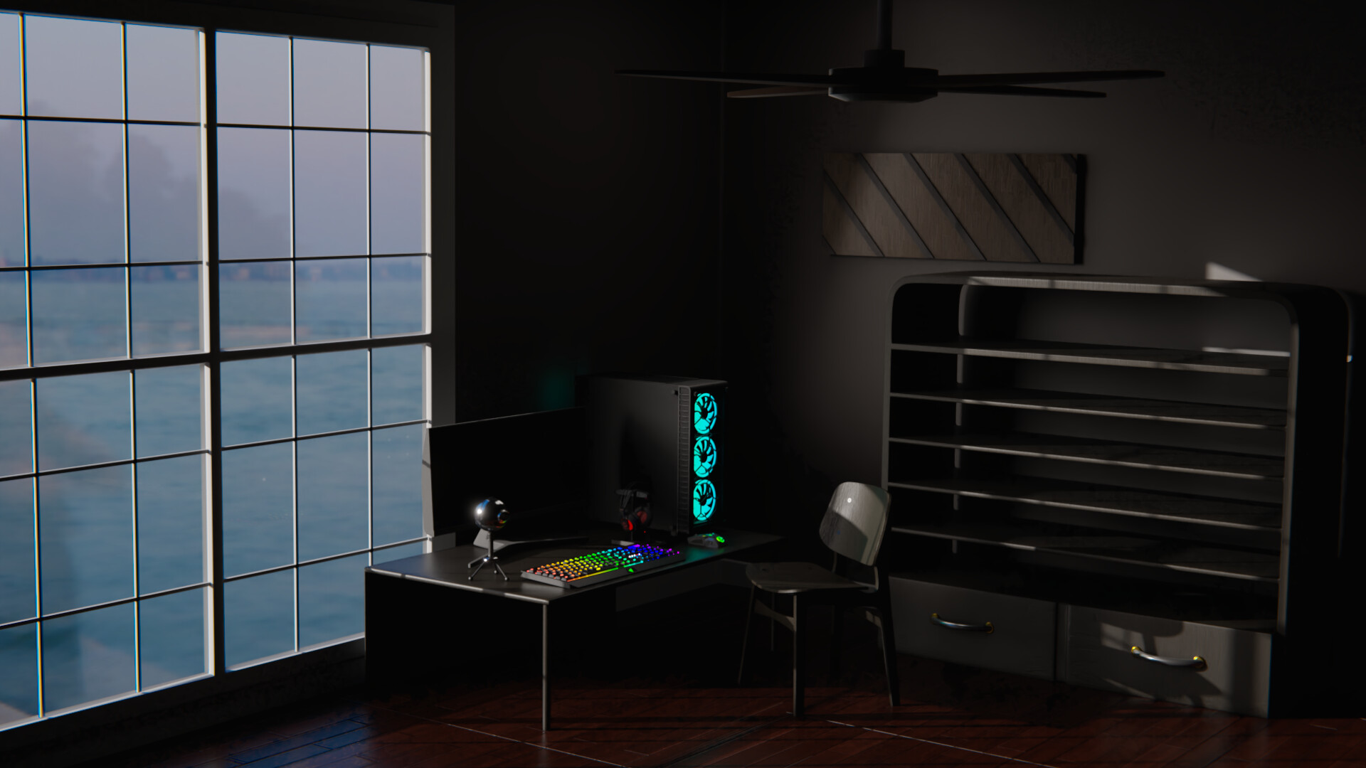 ArtStation - simple gameing room